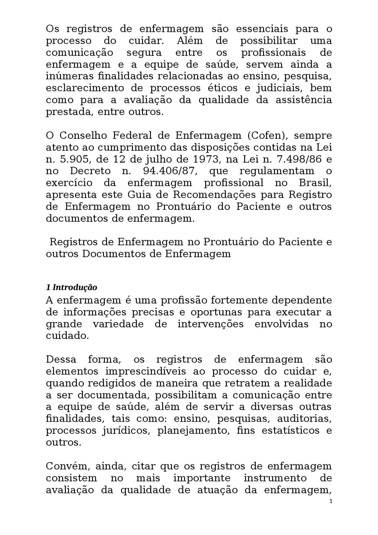 Fundamentos De Enfermagem Docsity