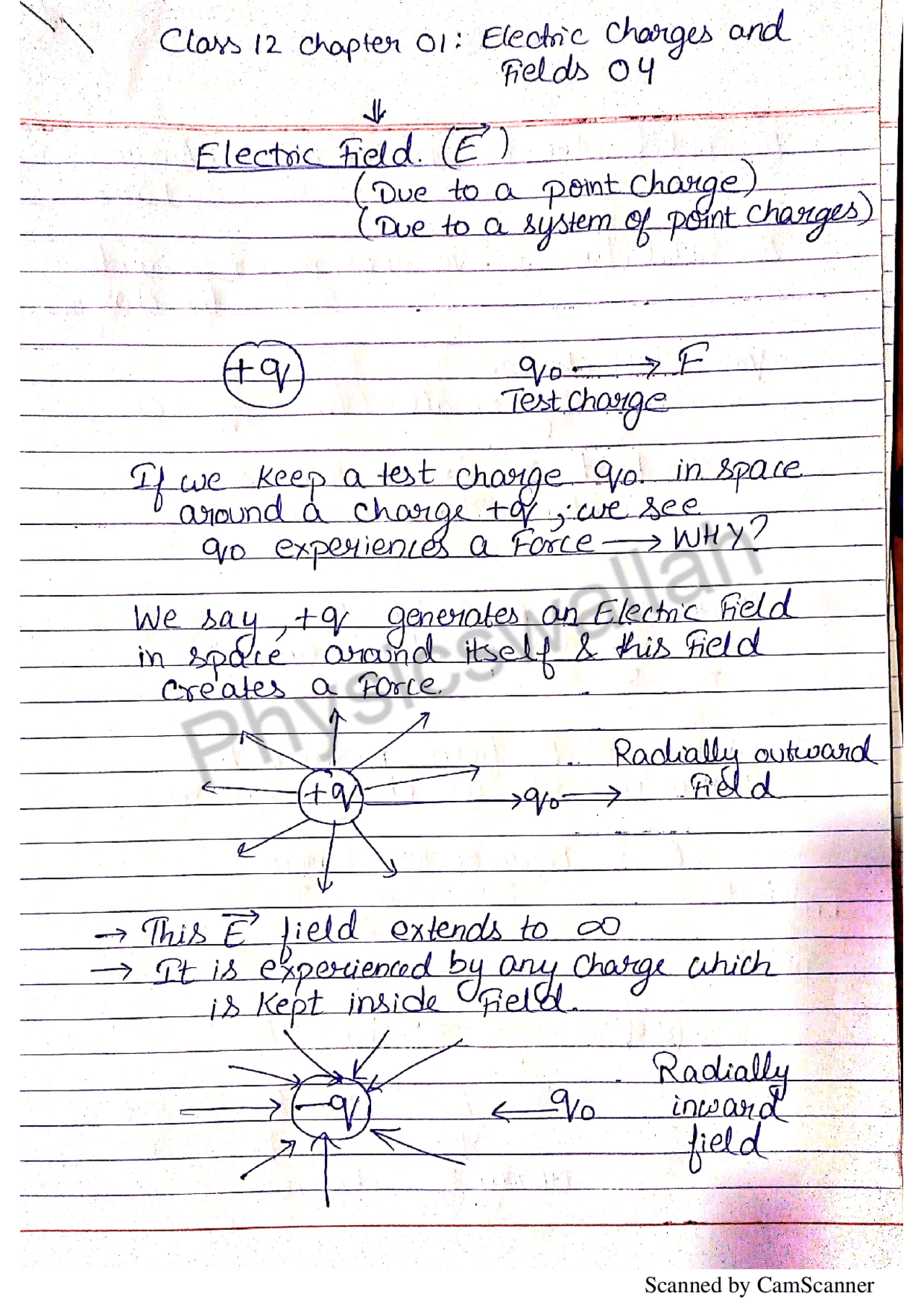 Coulombs law in Electrostatics - Docsity