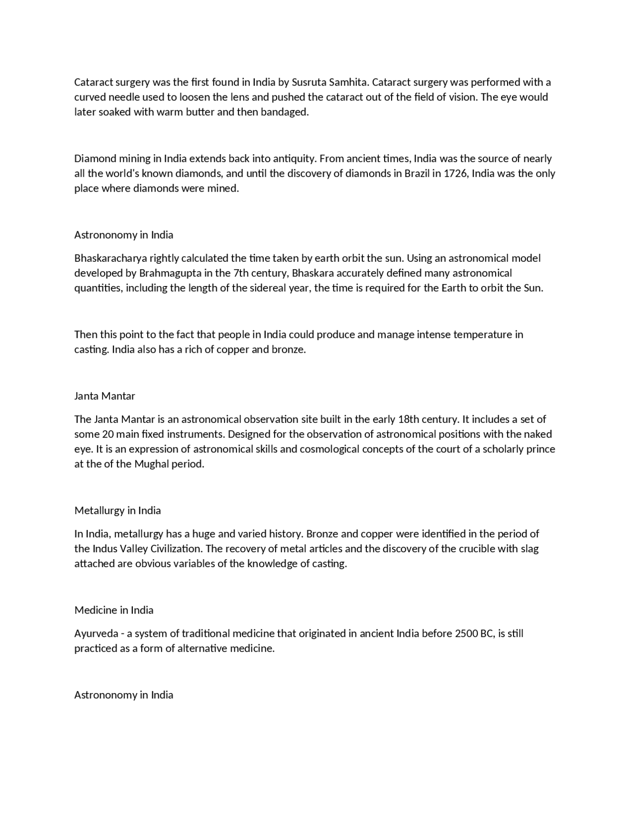 Document For English Docsity