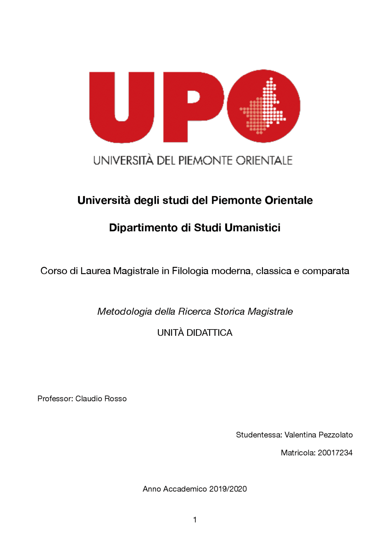 Storia Delle Donne Ud Docsity