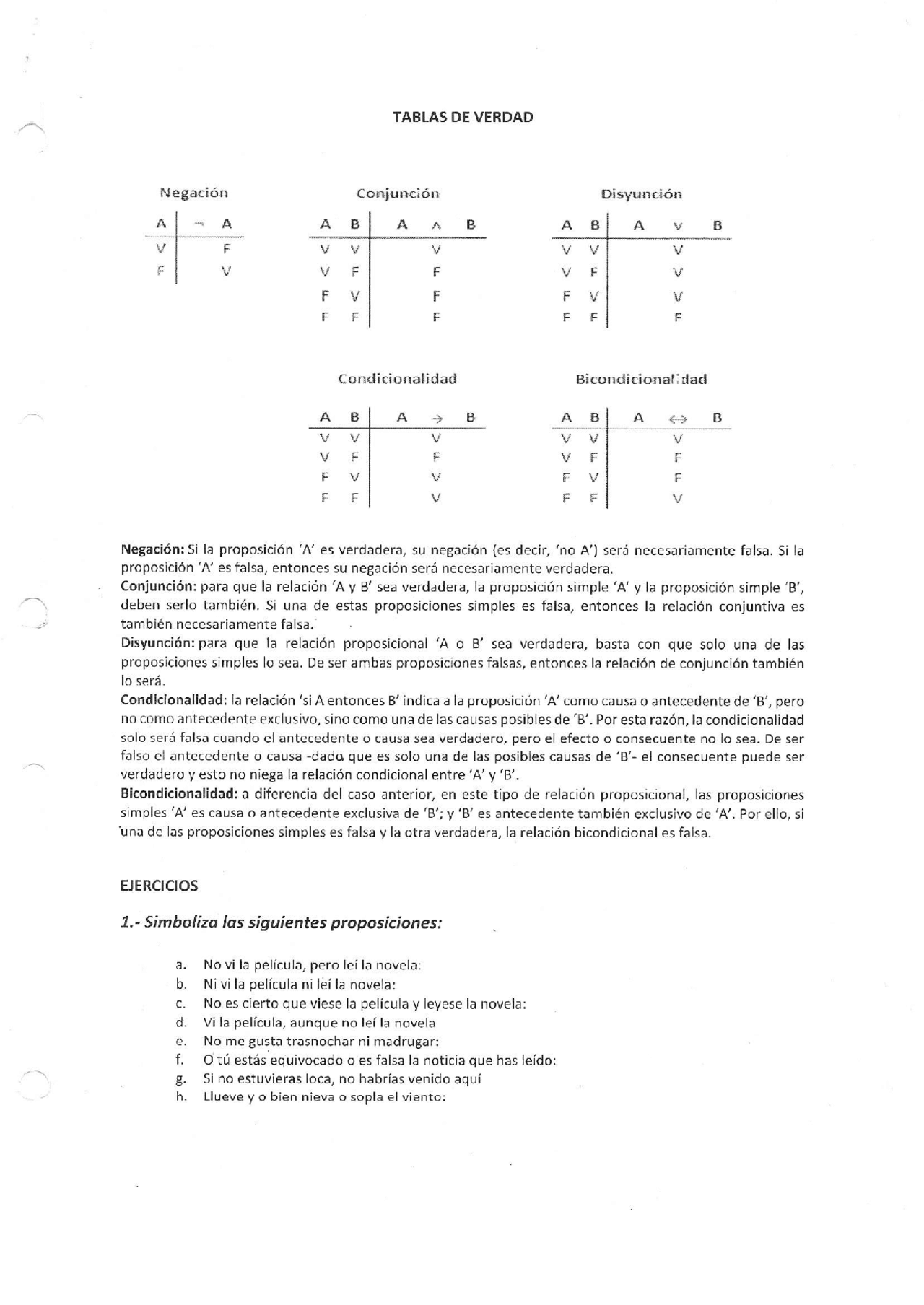 Actividad de ejercicio - Docsity