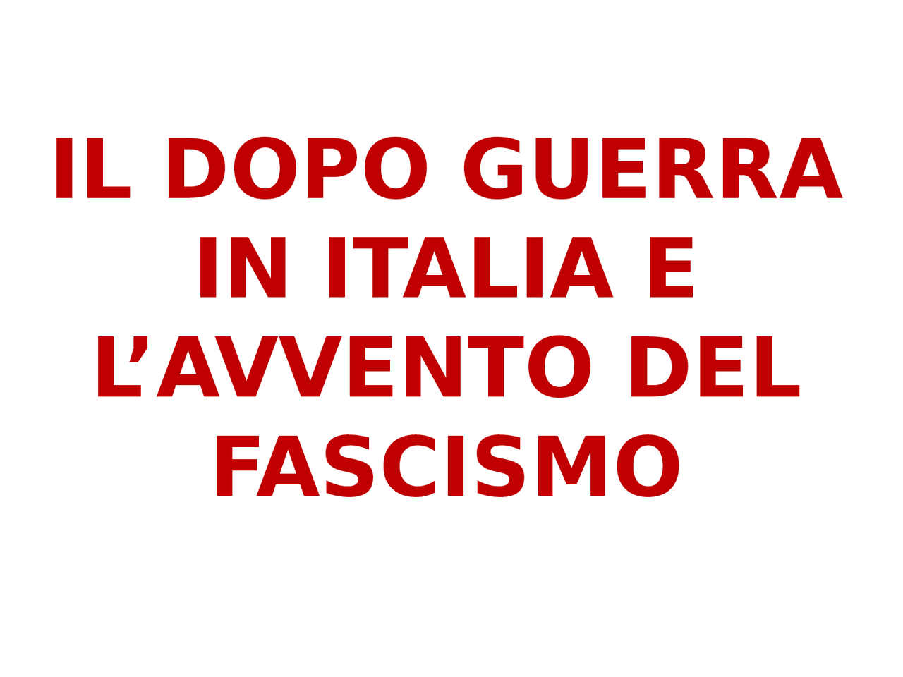Appunti Lezioni Di Storia Liceo Scienze Umane Docsity