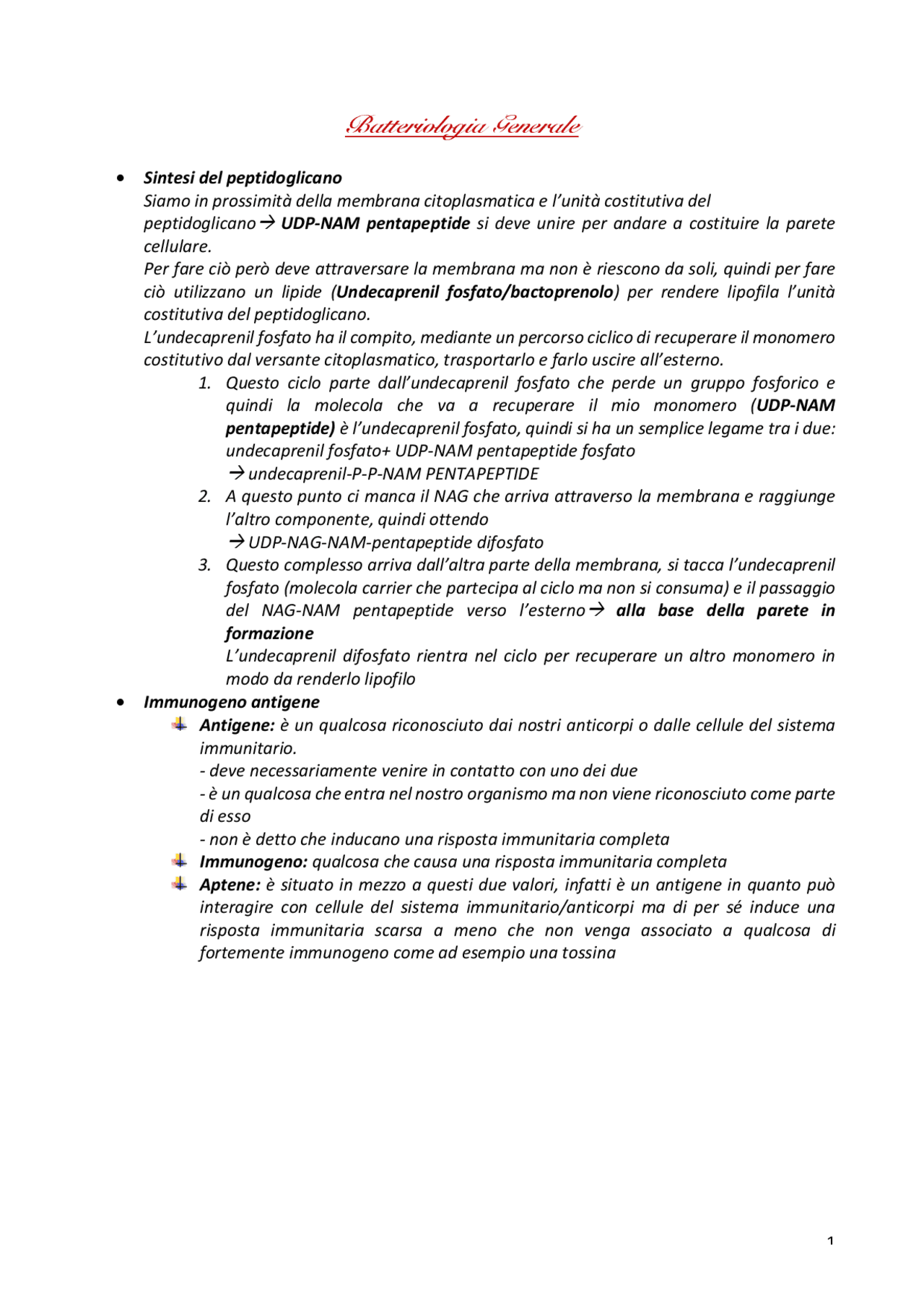 Appunti Di Microbiologia Docsity