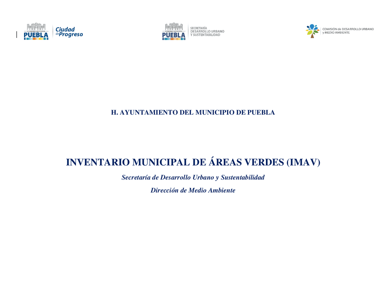 INVENTARIO MUNICIPAL DE ÁREAS VERDES | Transcripciones de Urbanismo ...