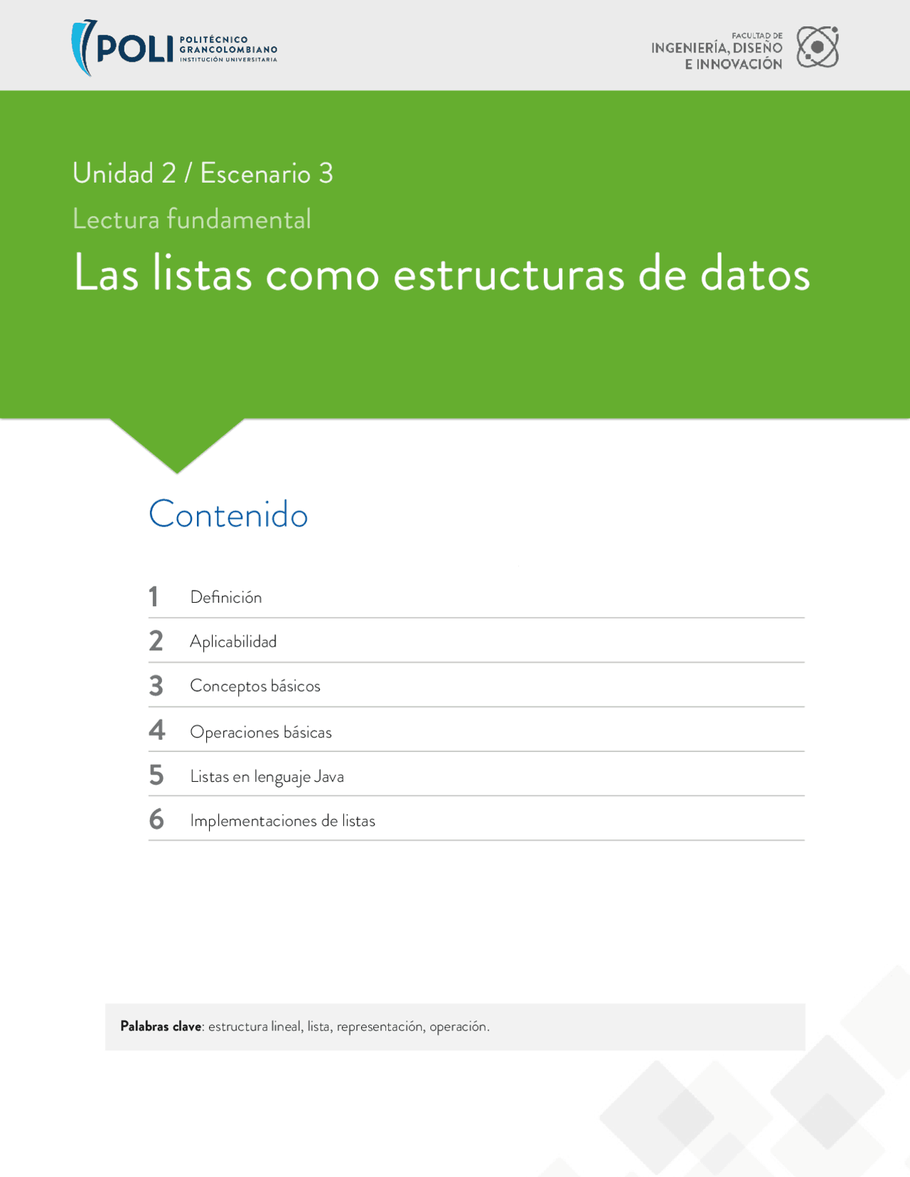 Estructuras de datos | Ejercicios de Programación Java | Docsity