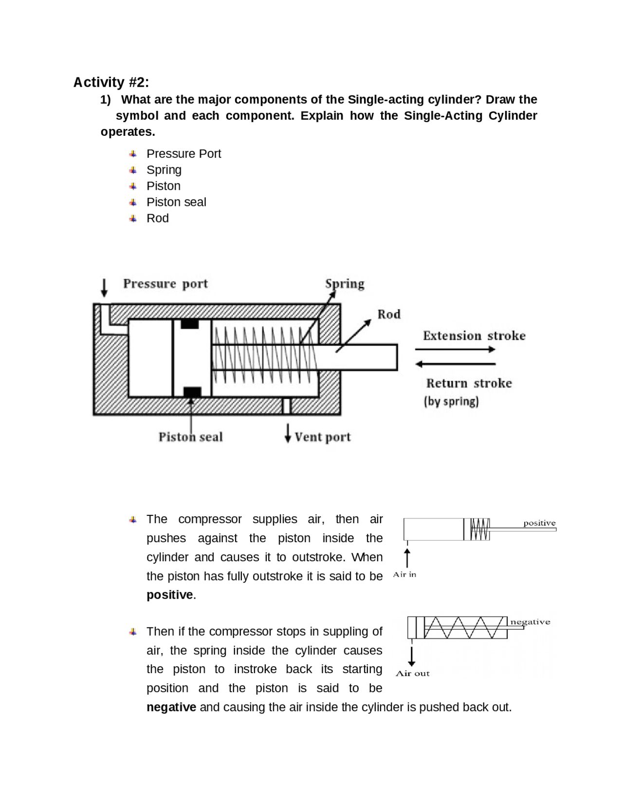 Basic Pneumatics for High School Students - Docsity