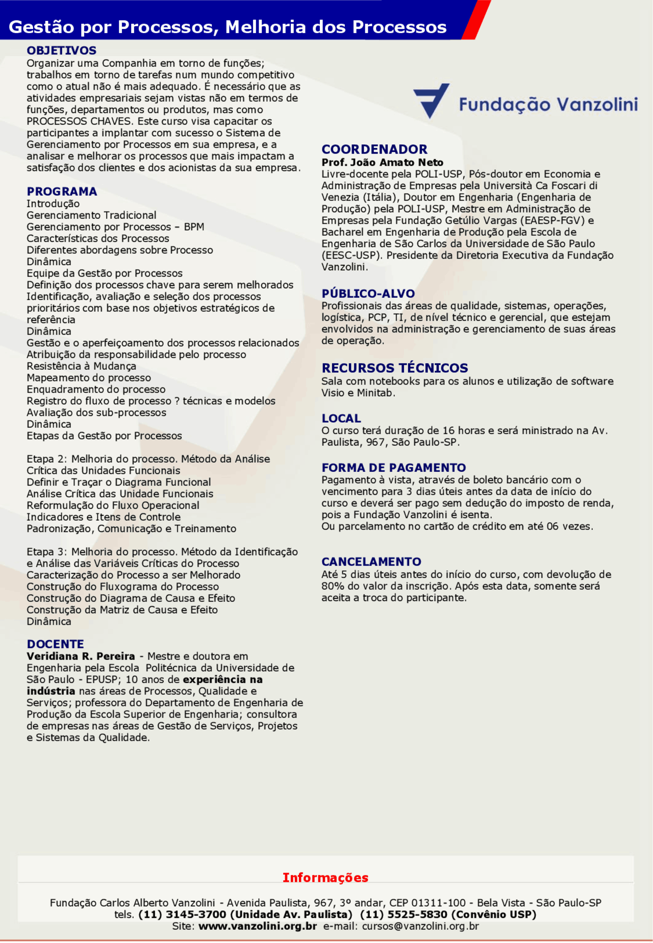 Gestão por processos - Docsity