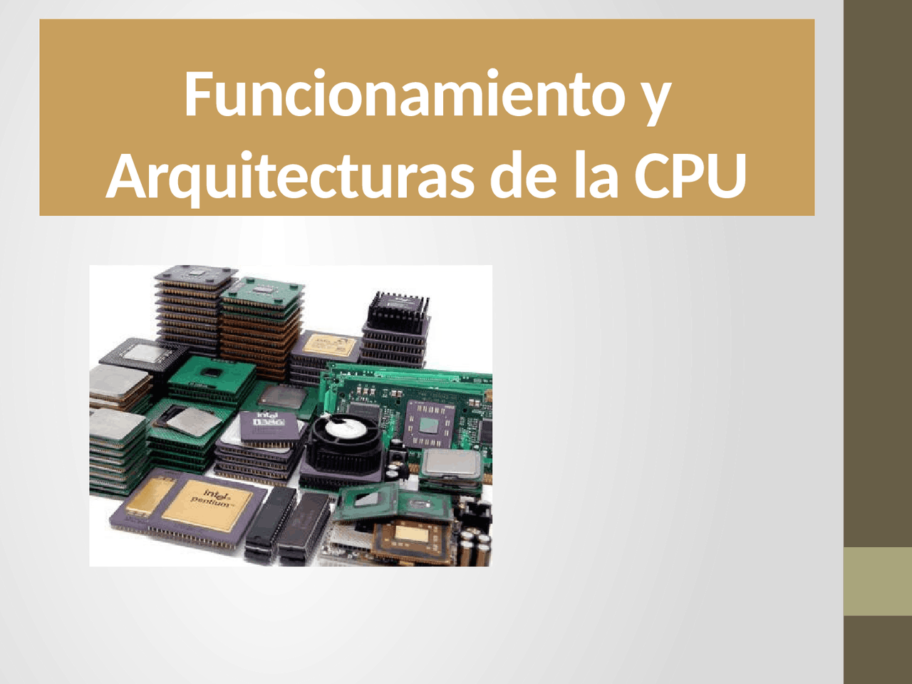 ARQUITECTURA DEL COMPUTADOR - Docsity