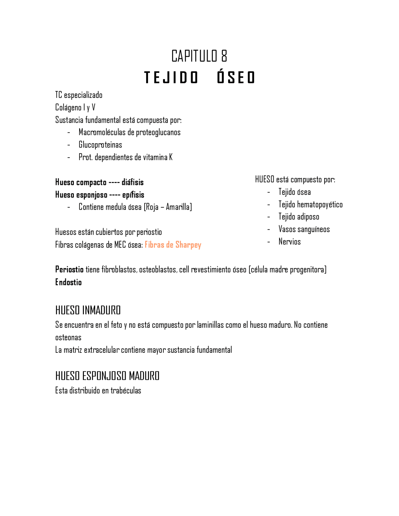 Tejido Oseo Histología De Ross Docsity
