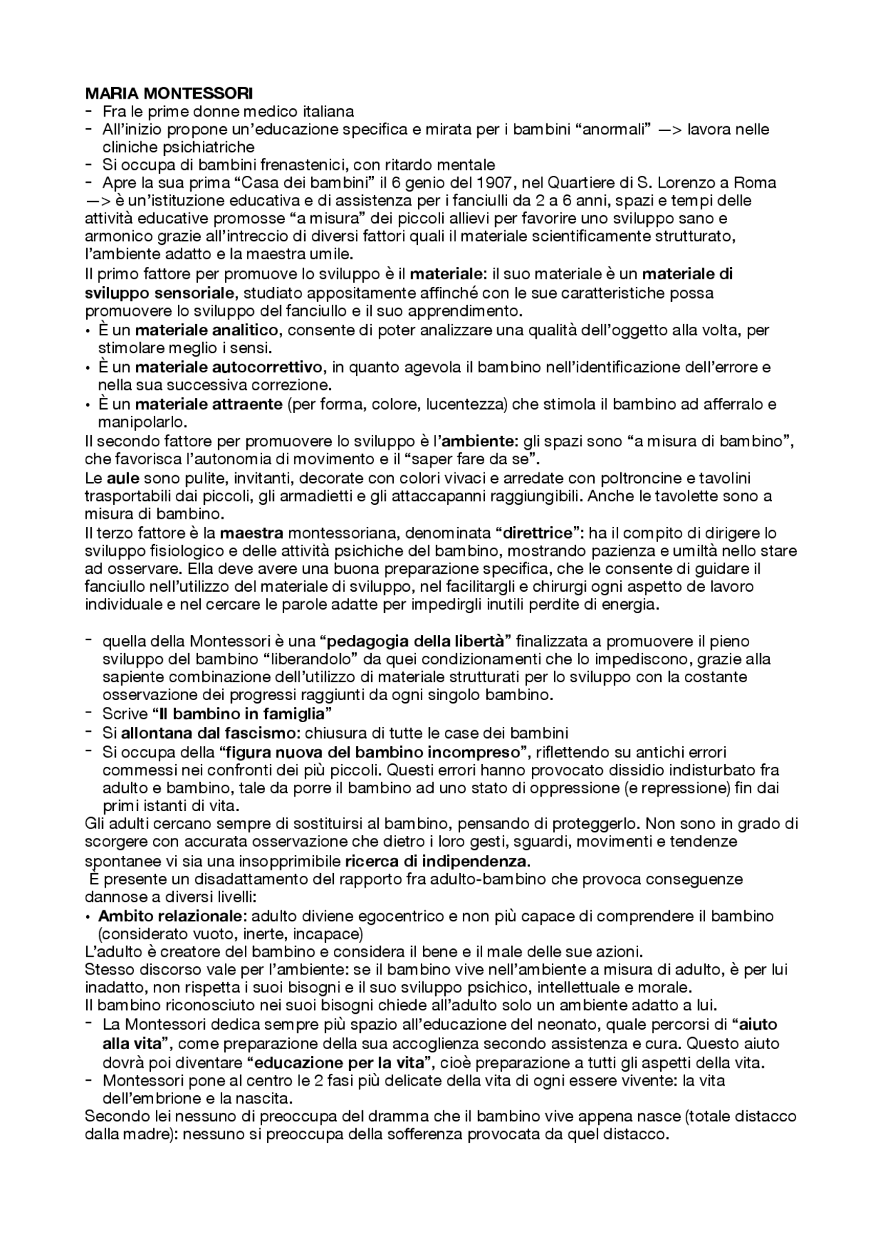Pedagogia Generale E Sociale Docsity