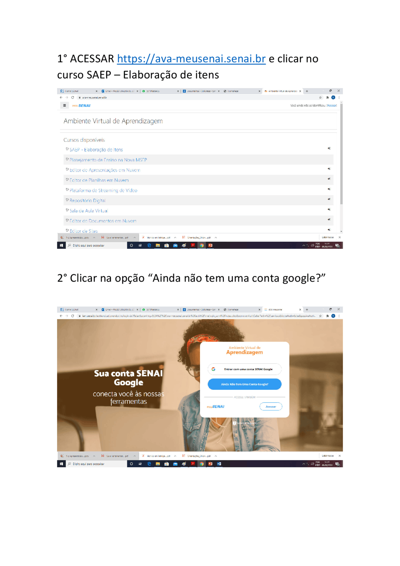 Tutorial De Acesso Se Docsity