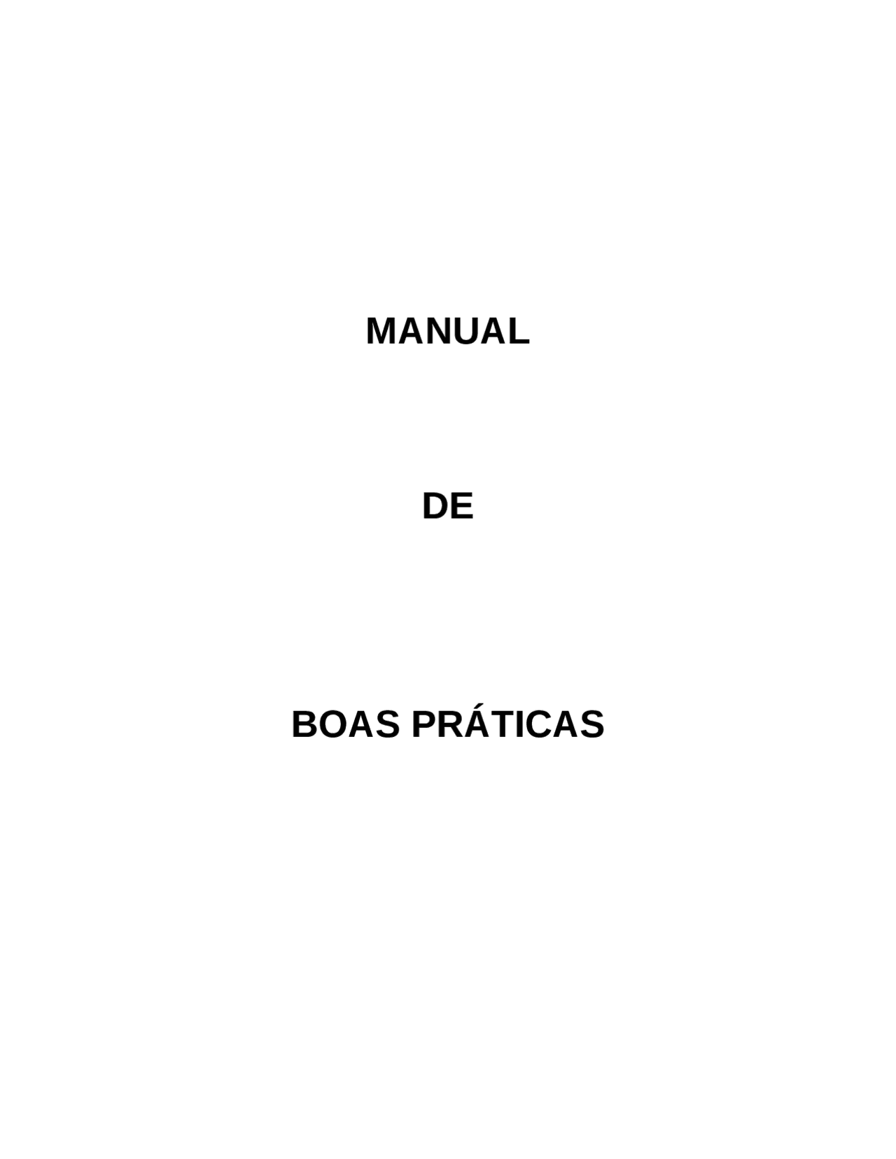 Modelo Manual De Boas Praticas Docsity