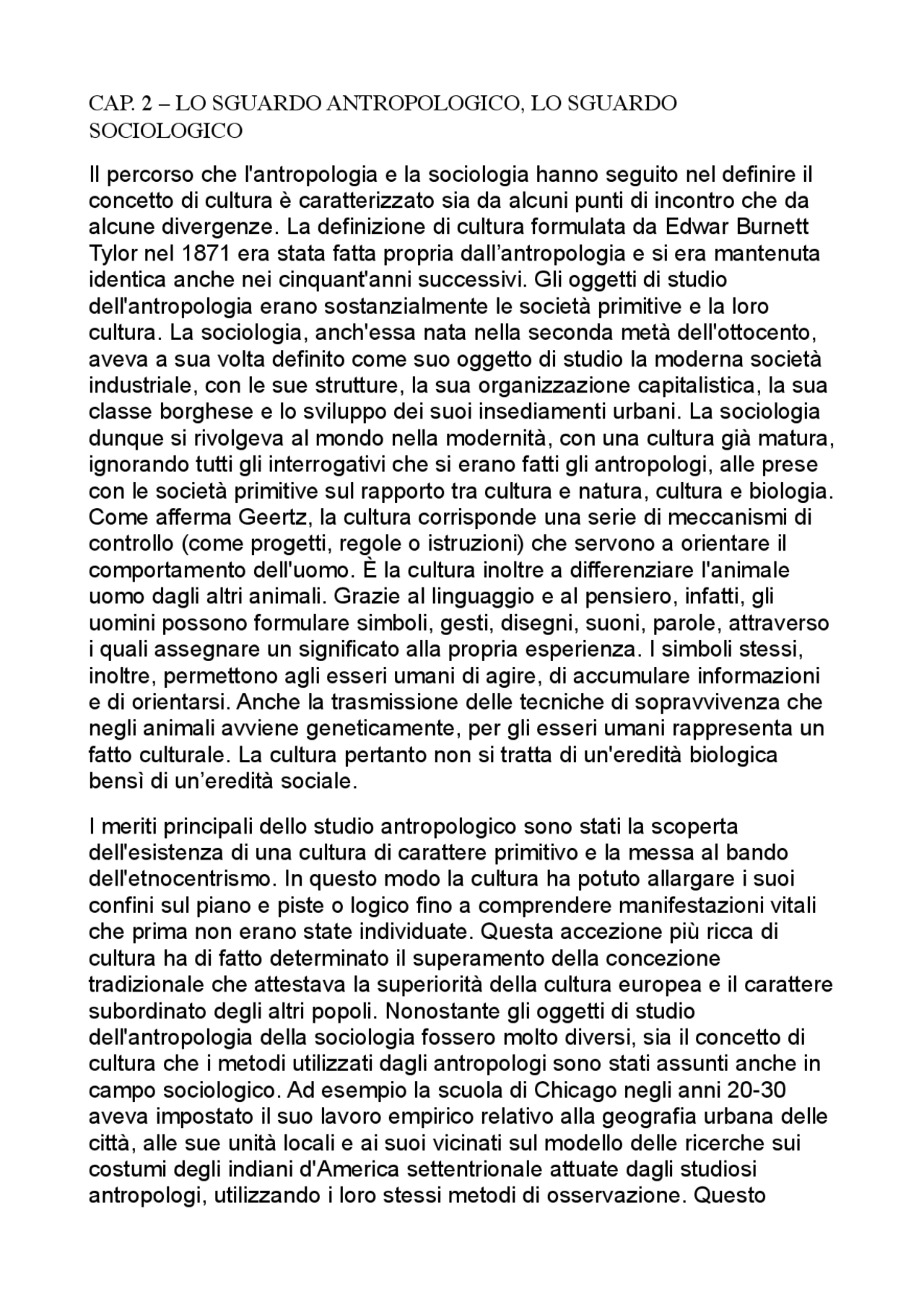 Cap2 Il Gioco Della Cultura Docsity