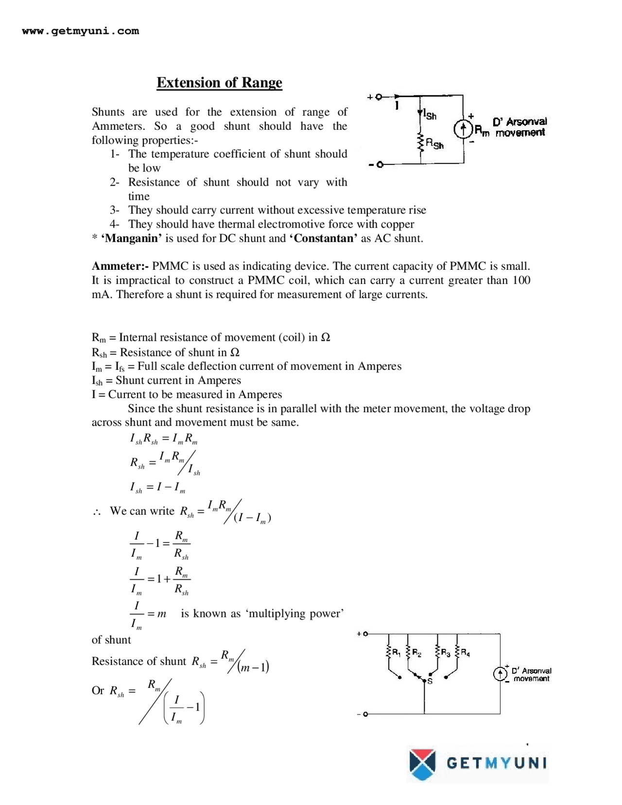 Electrical Engineering Docsity