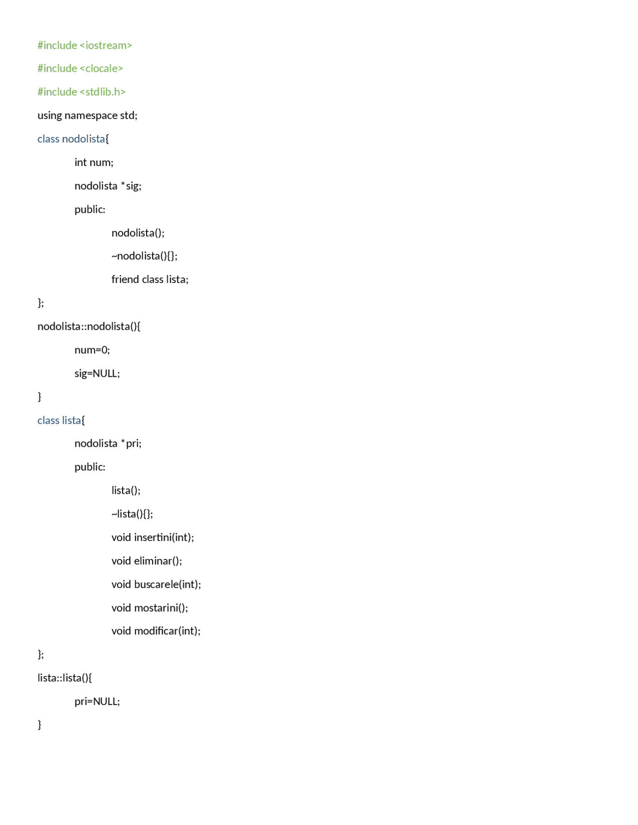 Lista Enlazada Simple | Ejercicios de Programación C | Docsity