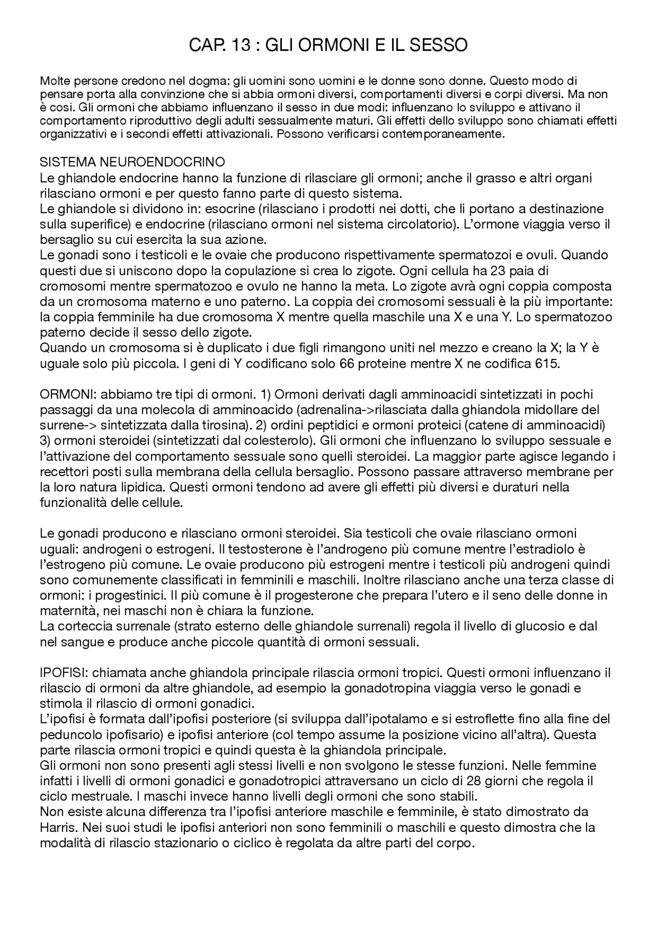 Psicobiologia Pinel Barnes Appunti Di Psicobiologia Docsity