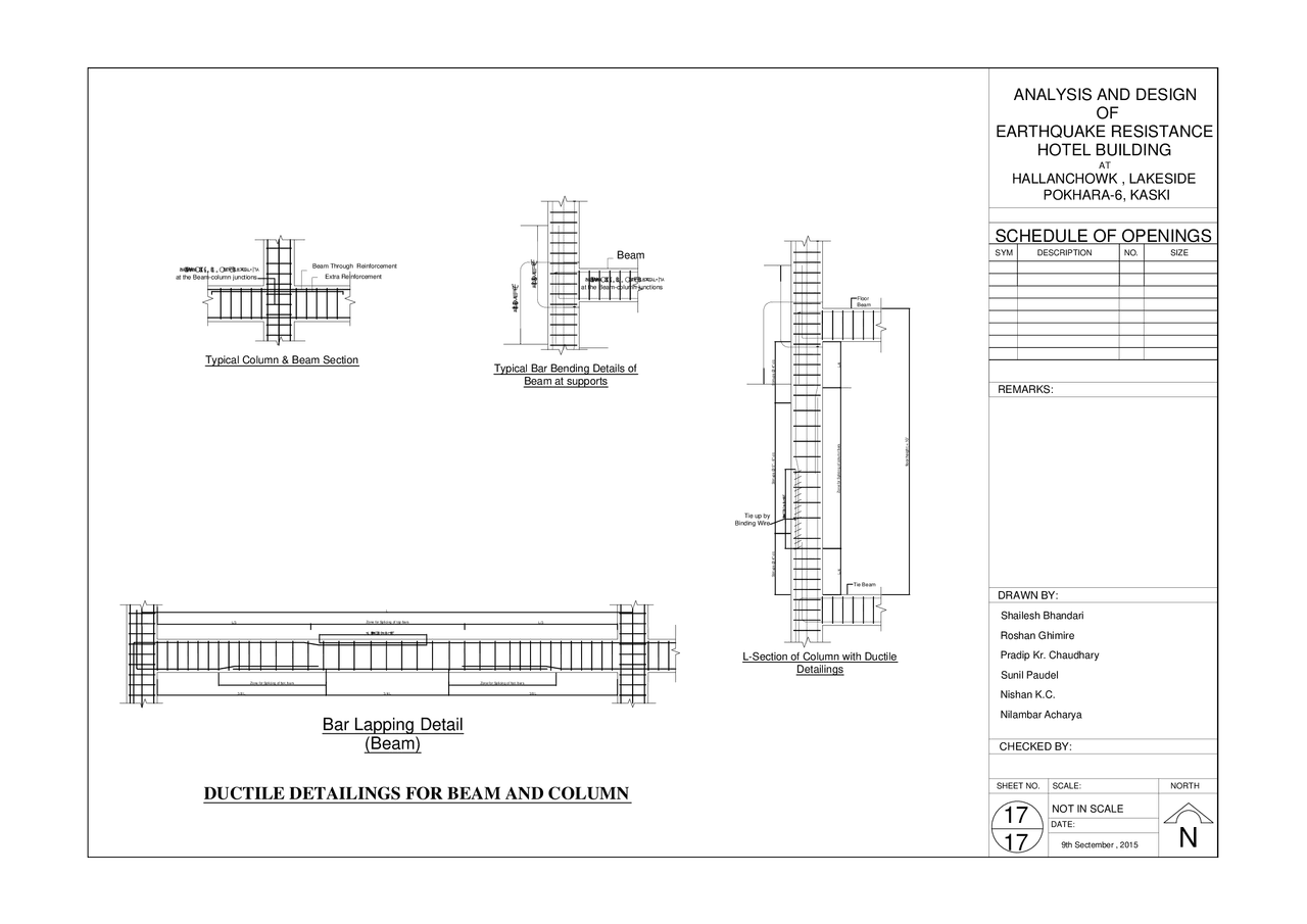 Seismic Analysis Of Mercantile Building College Project Docsity