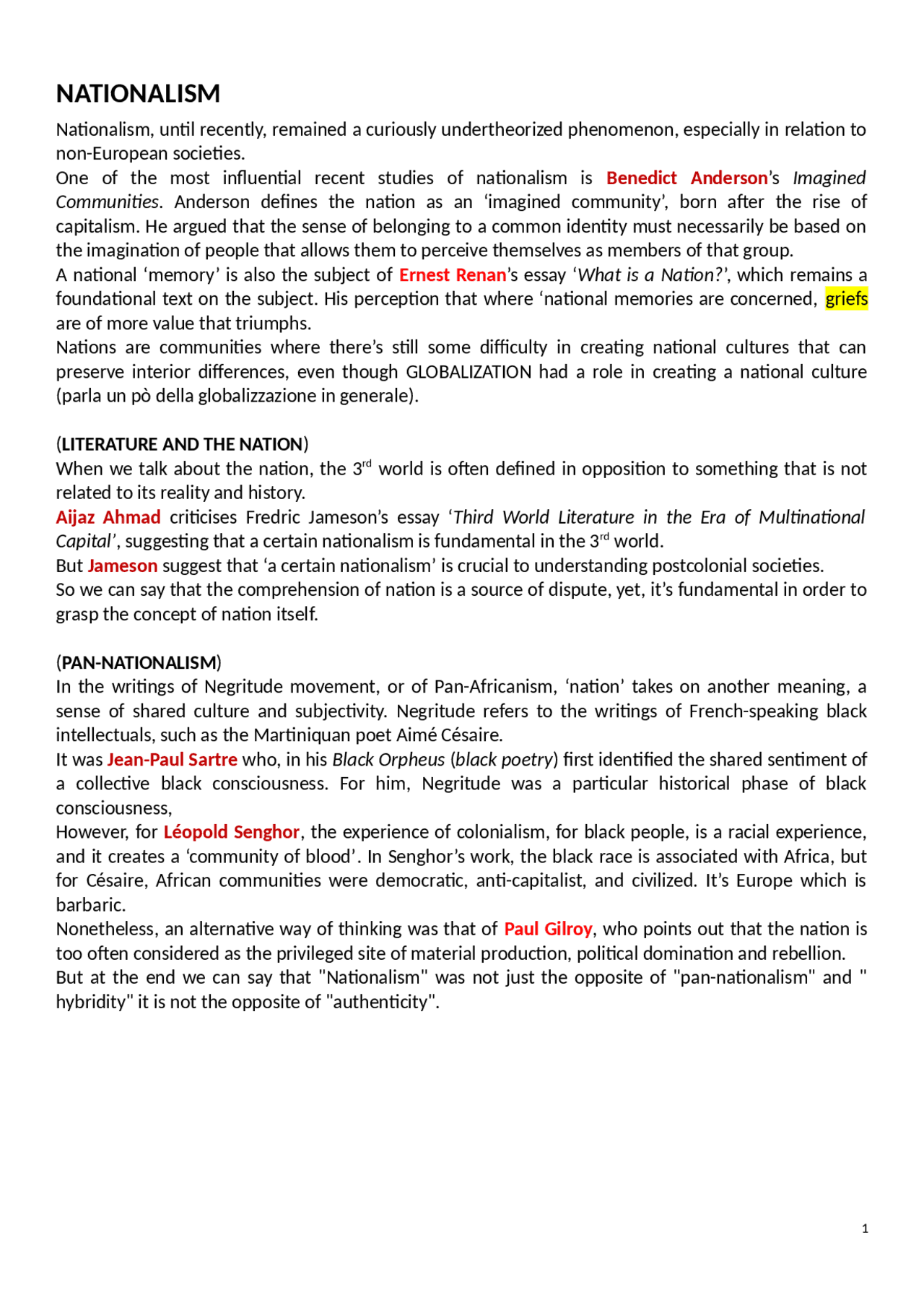 Appunti Colonialism-Postcolonialism di Ania Loomba - Docsity