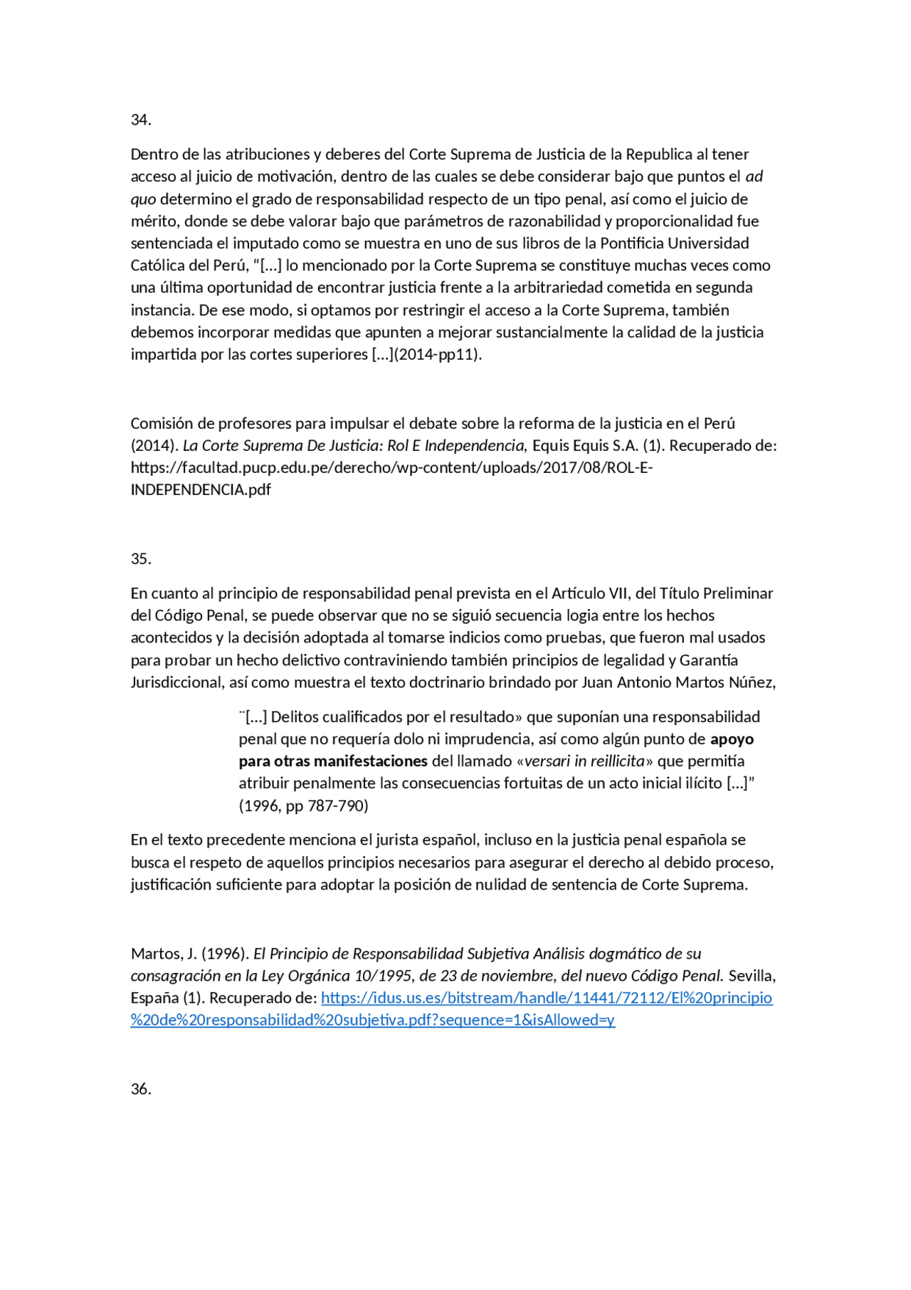 Abencia Mesa Analisis De Sentencia Constitucional Docsity