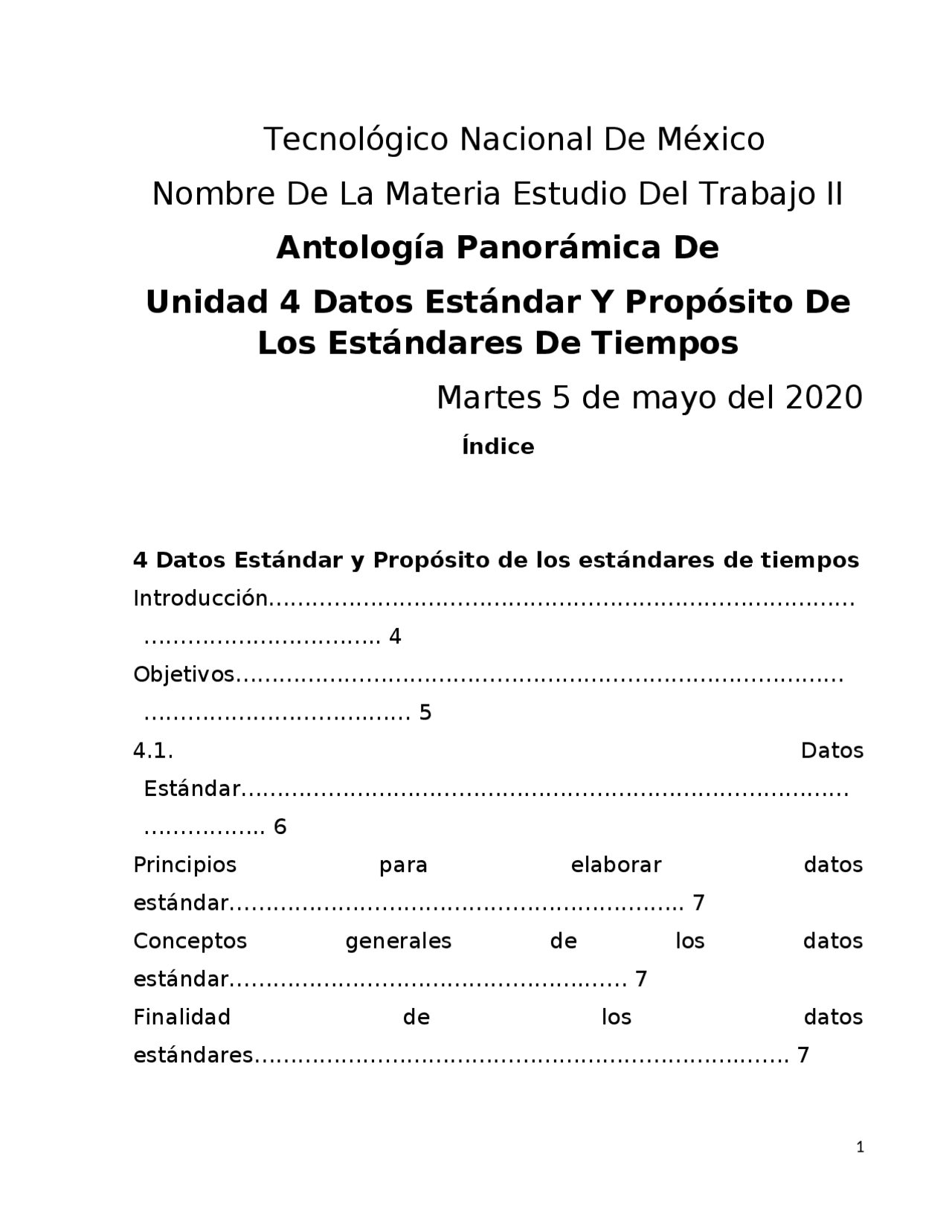 Antologia Work Factor - Docsity