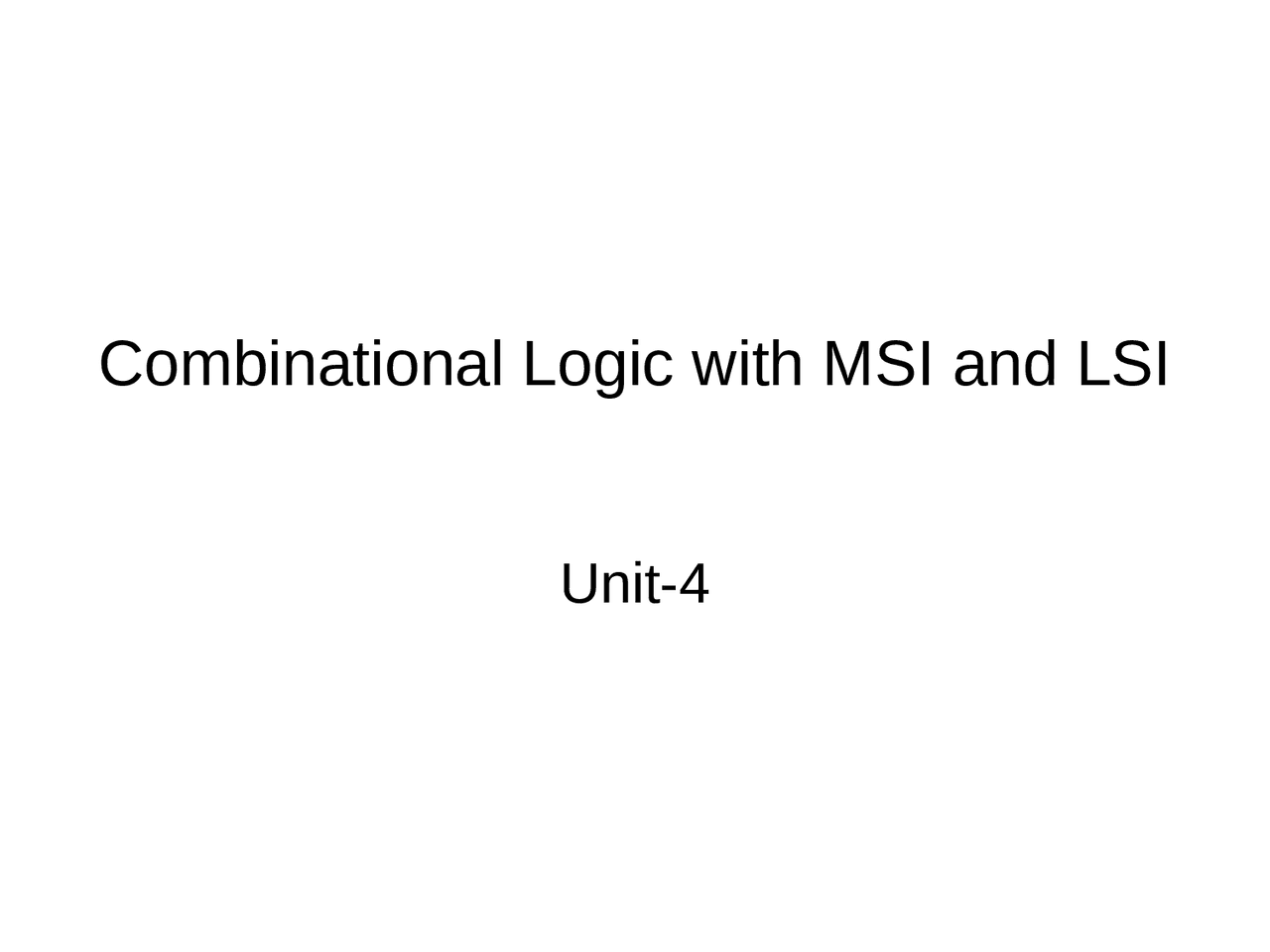 Sequential Circuits And Logic Docsity