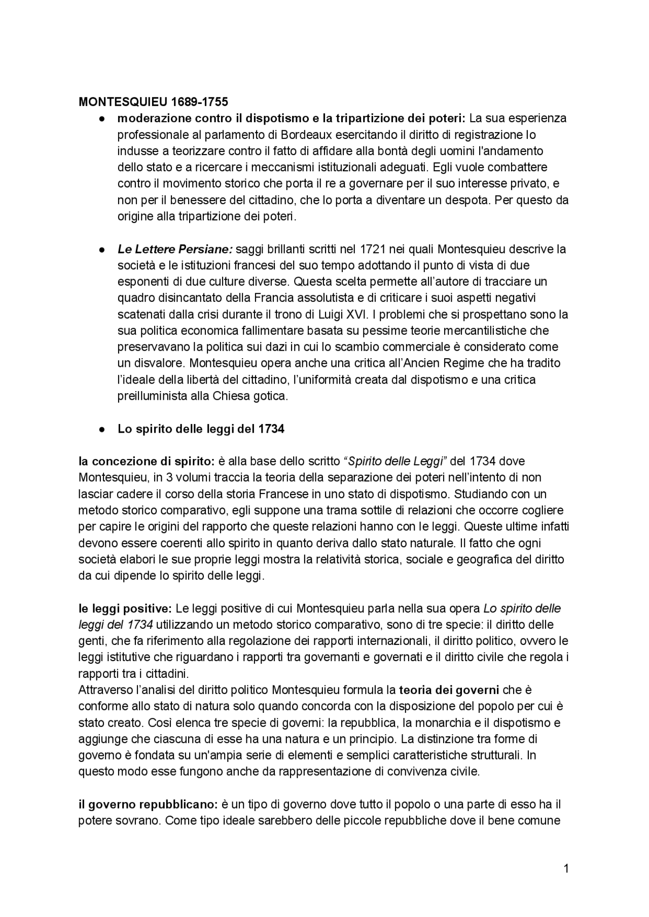 Appunti Della Materia Docsity