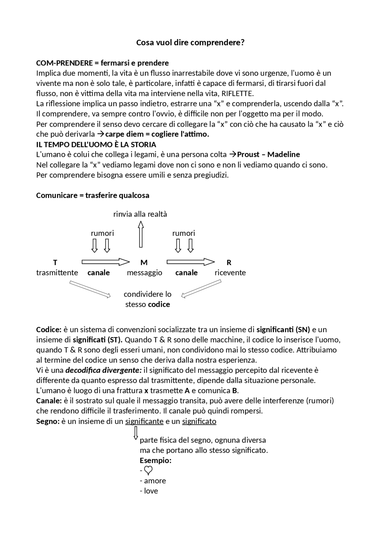 Teorie Delle Comunicazione Esame Docsity