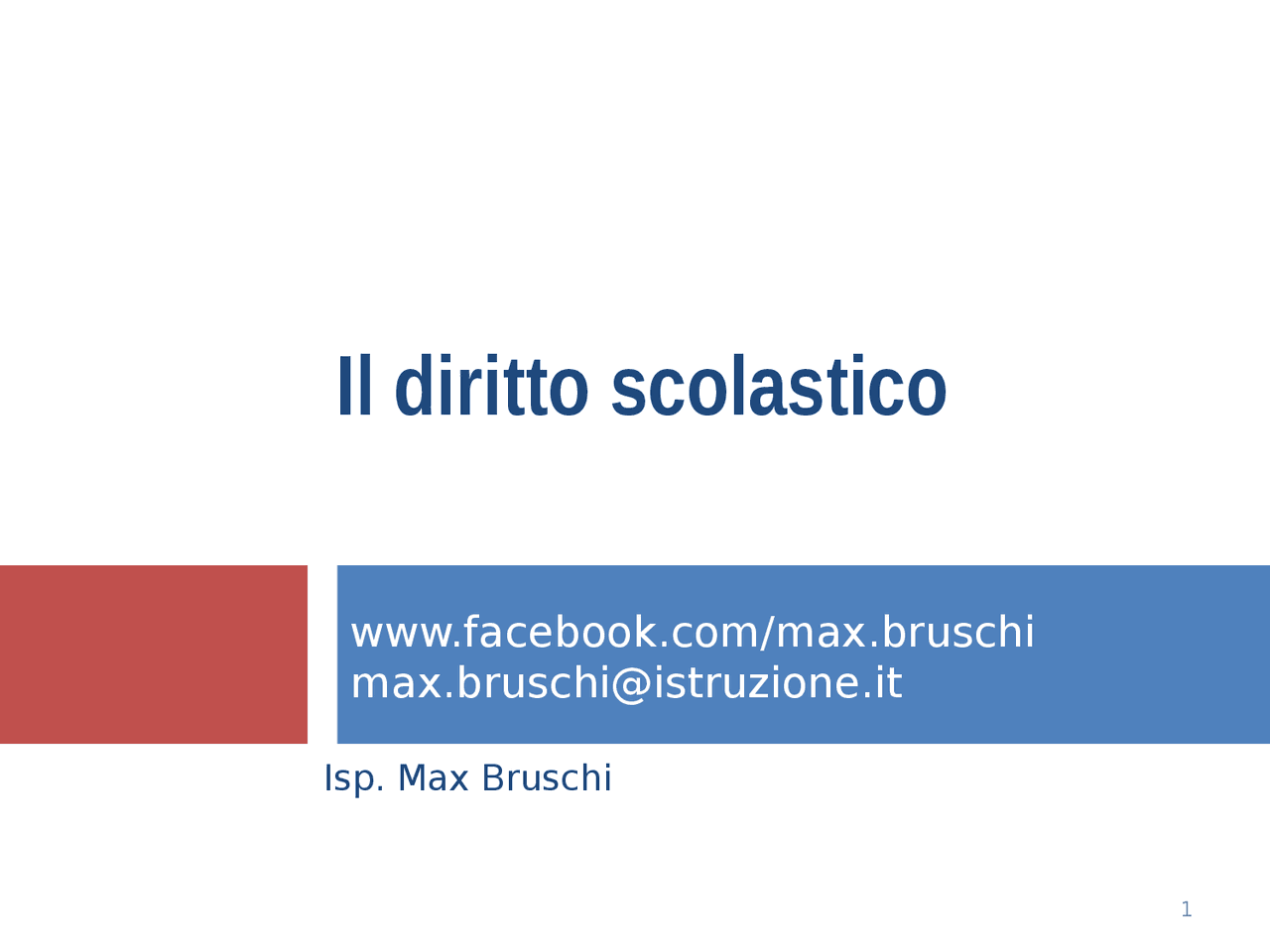 Diritto Scolastico Power Point Esercizi Di Pedagogia Docsity