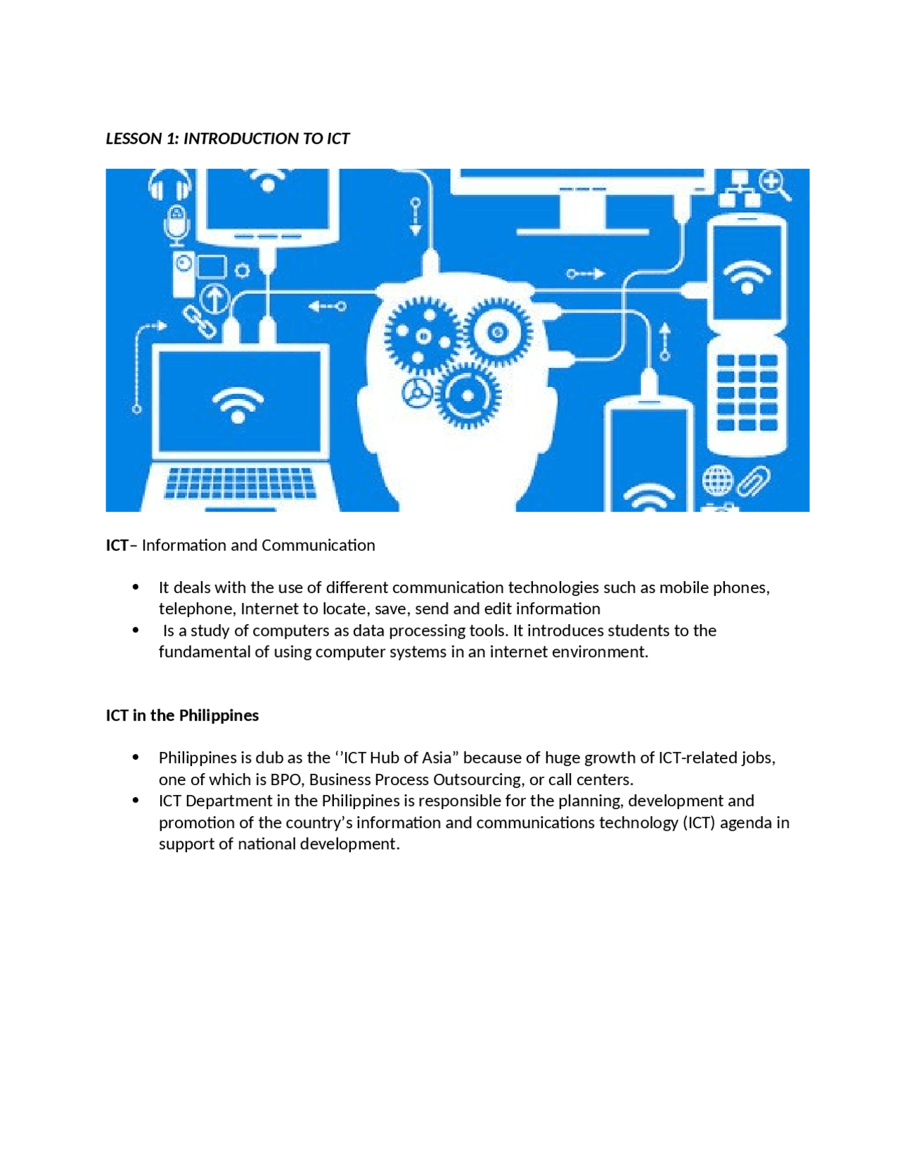 Online Platforms empowerment technology | Study notes Technology - Docsity