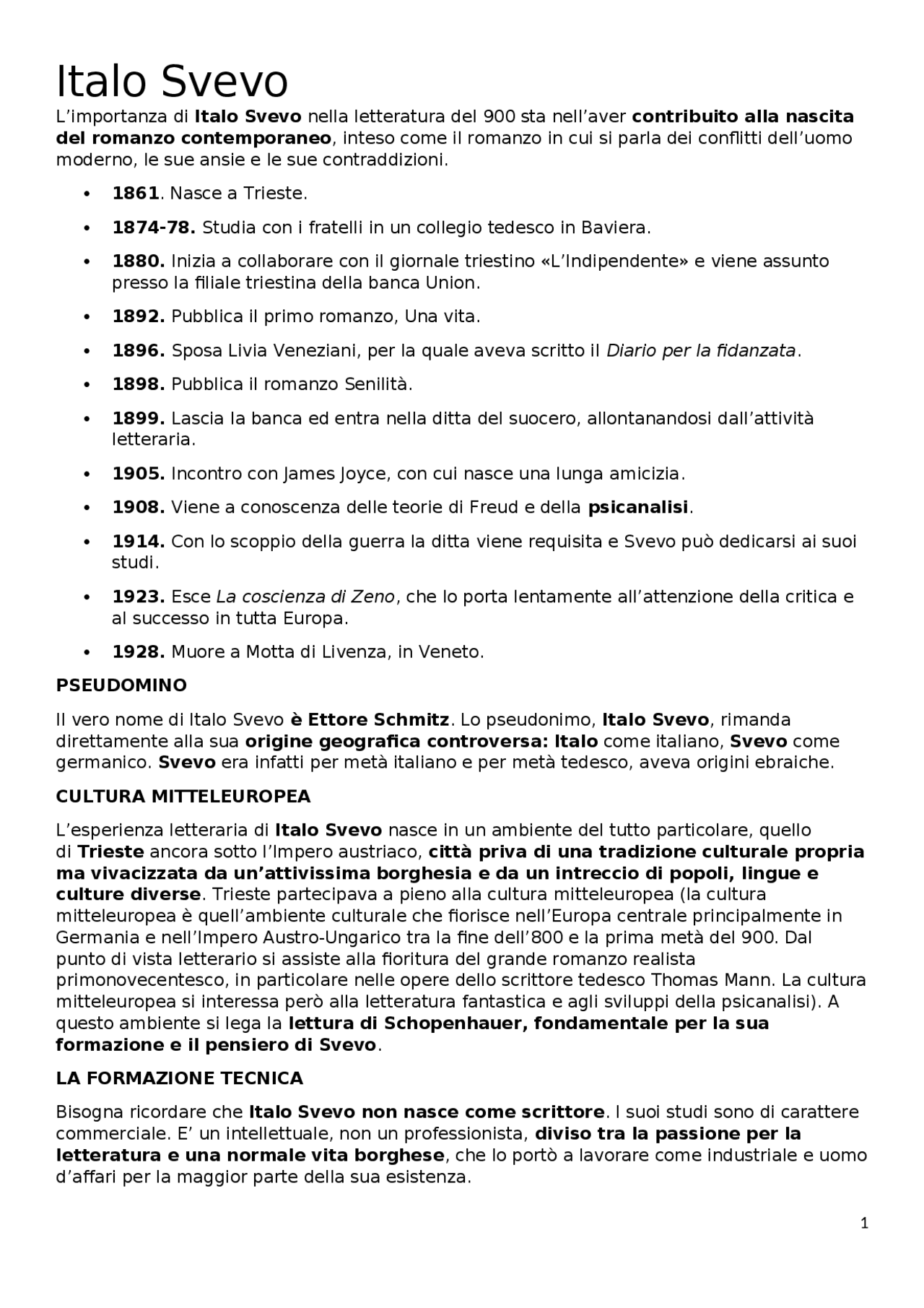 Letteratura Italiana Contemporanea | Summaries of Italian literature | Docsity