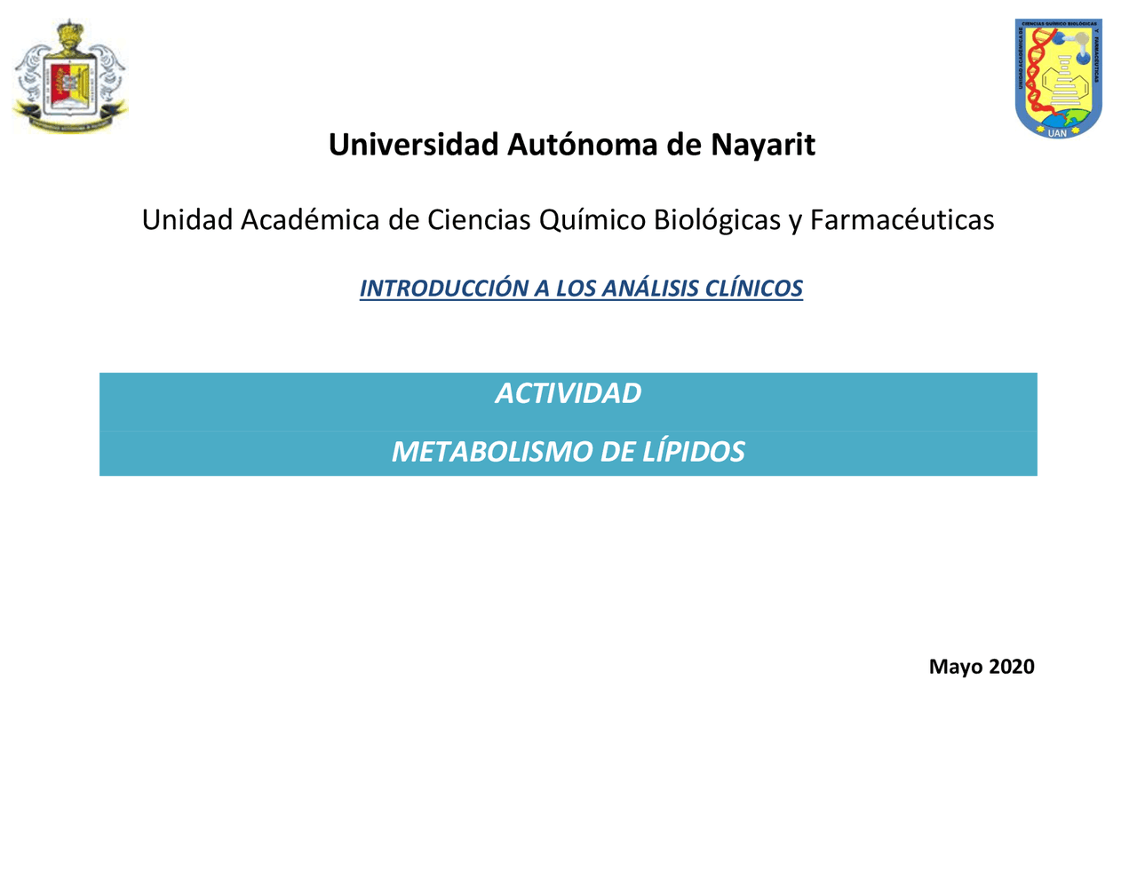 Metabolismo De Lípidos Docsity