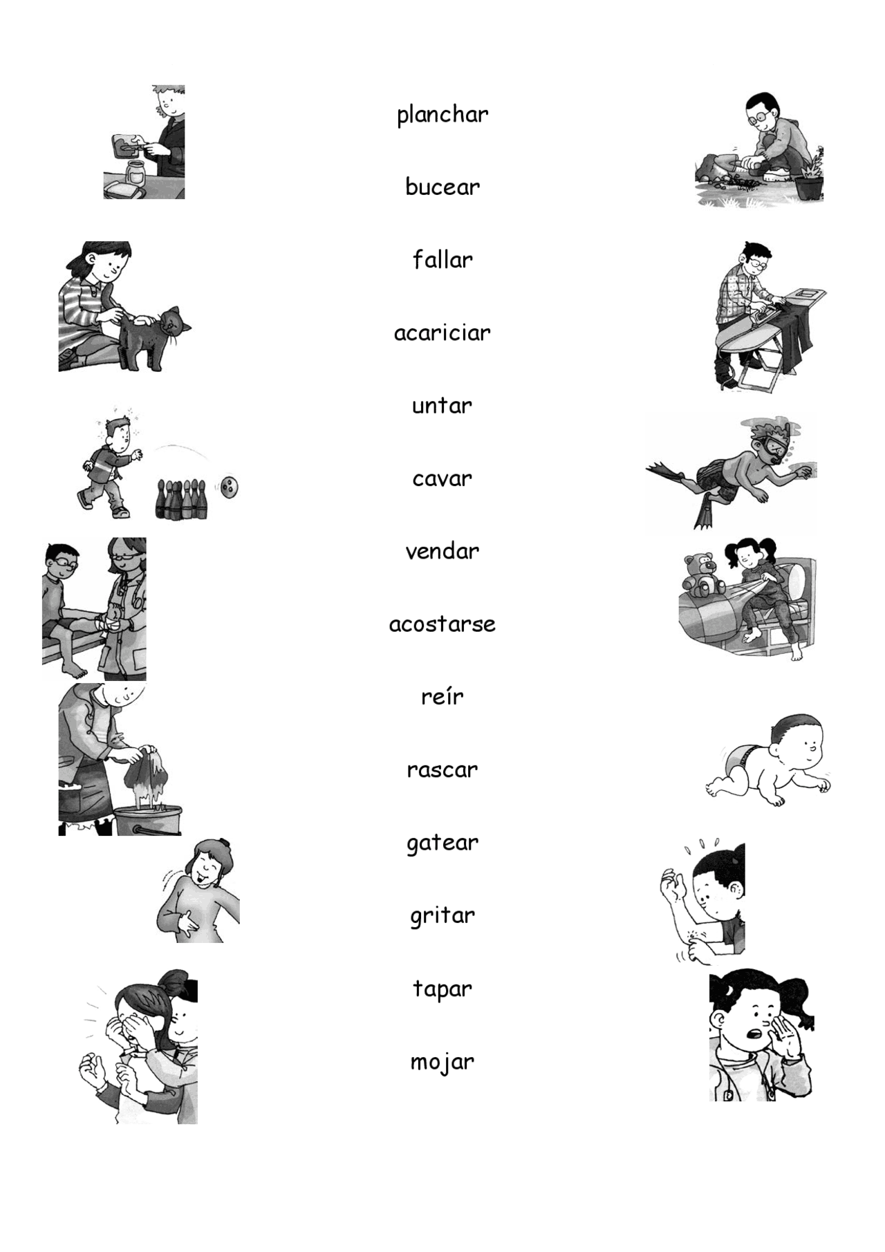 Verbos español para extranjeros | Ejercicios de Lengua y Literatura ...