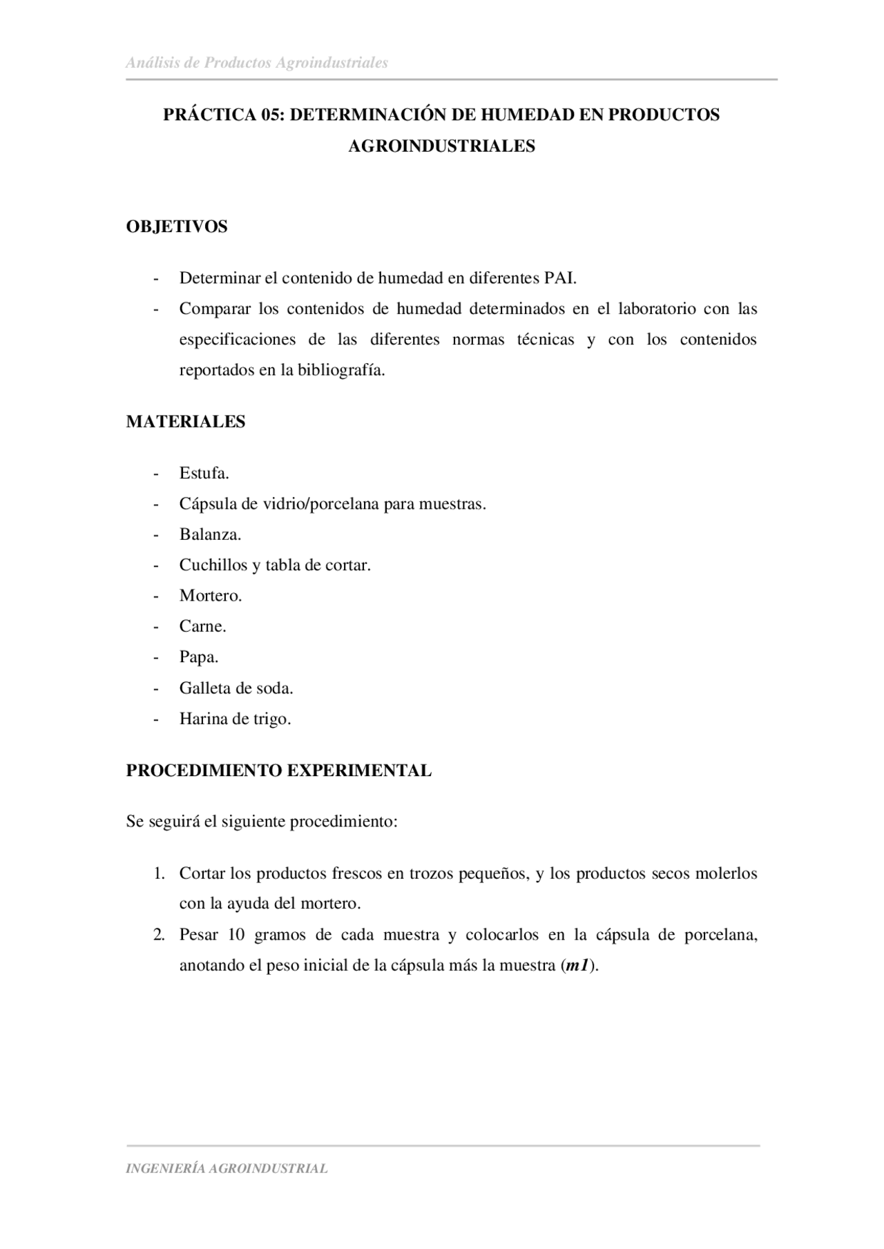 Practica De Aula Análisis Docsity
