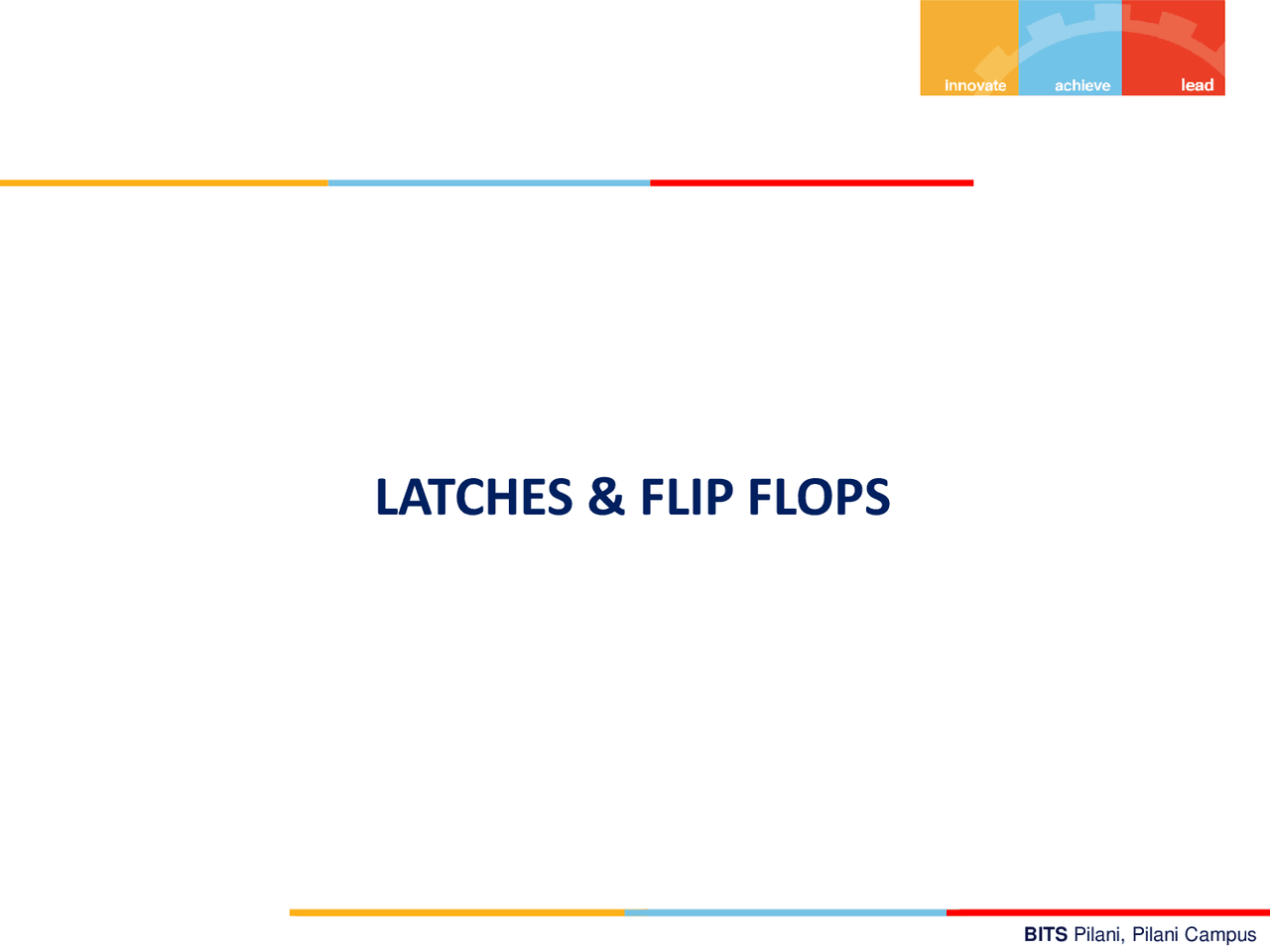 Digital Design Lectures Docsity
