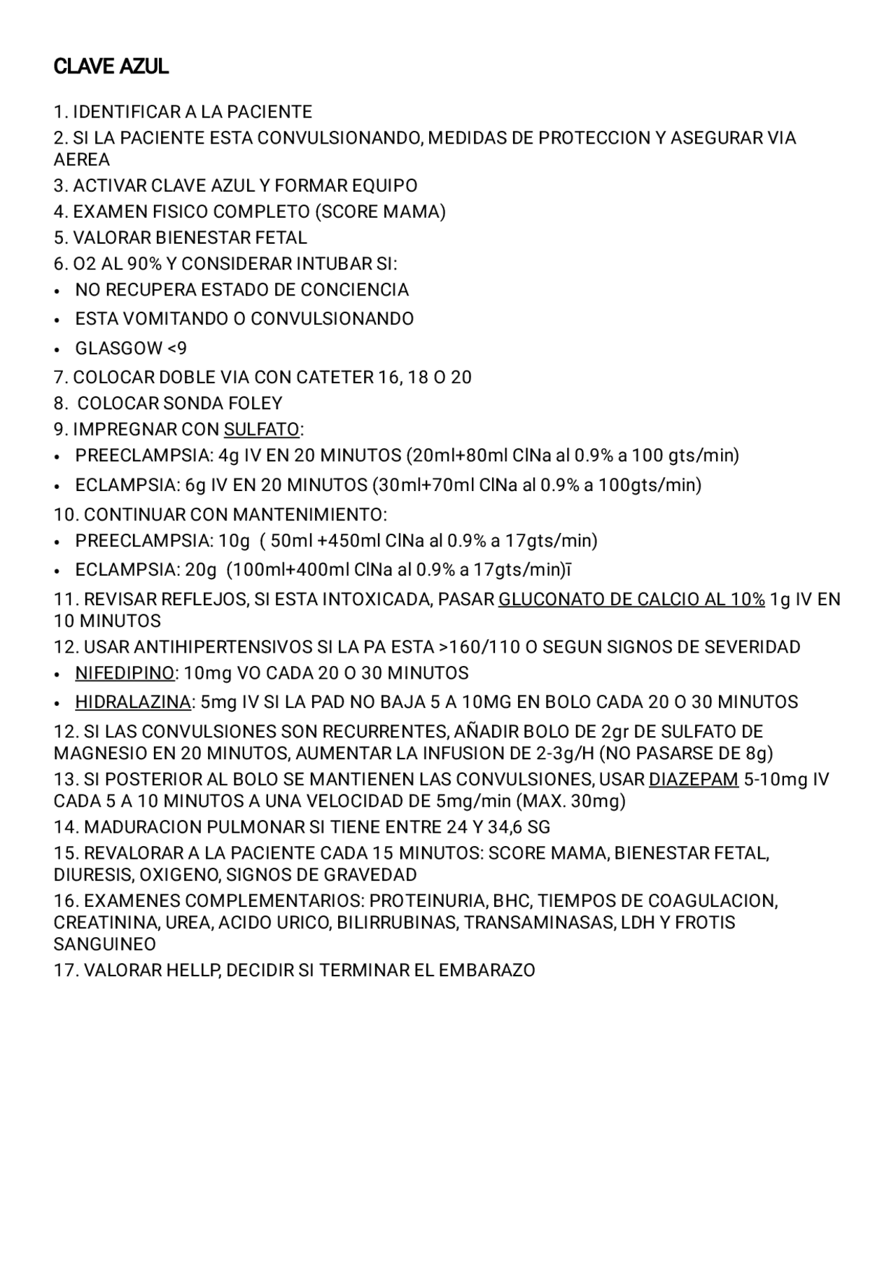 Clave Azul msp Resumen - Docsity