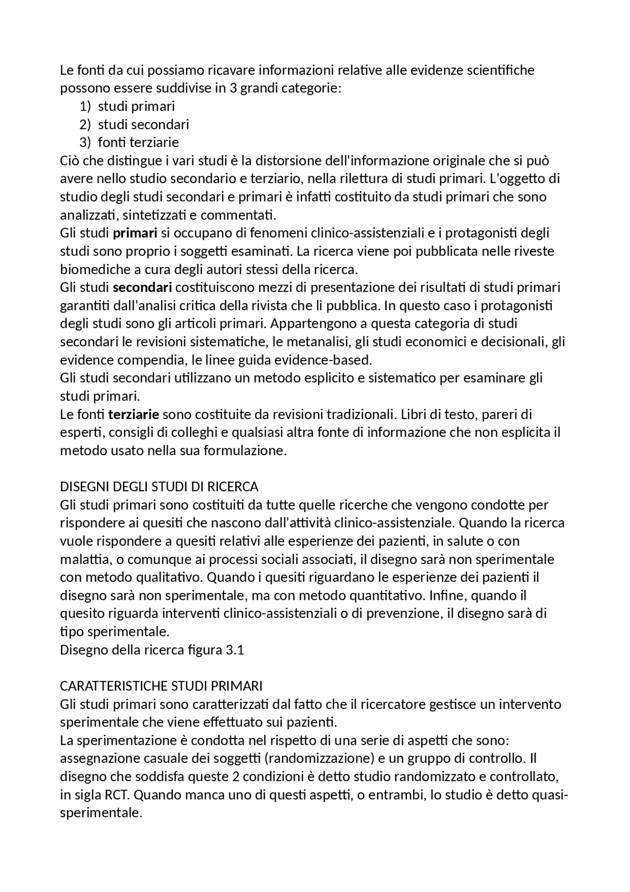 Statistica Per La Ricerca Sperimentale Docsity