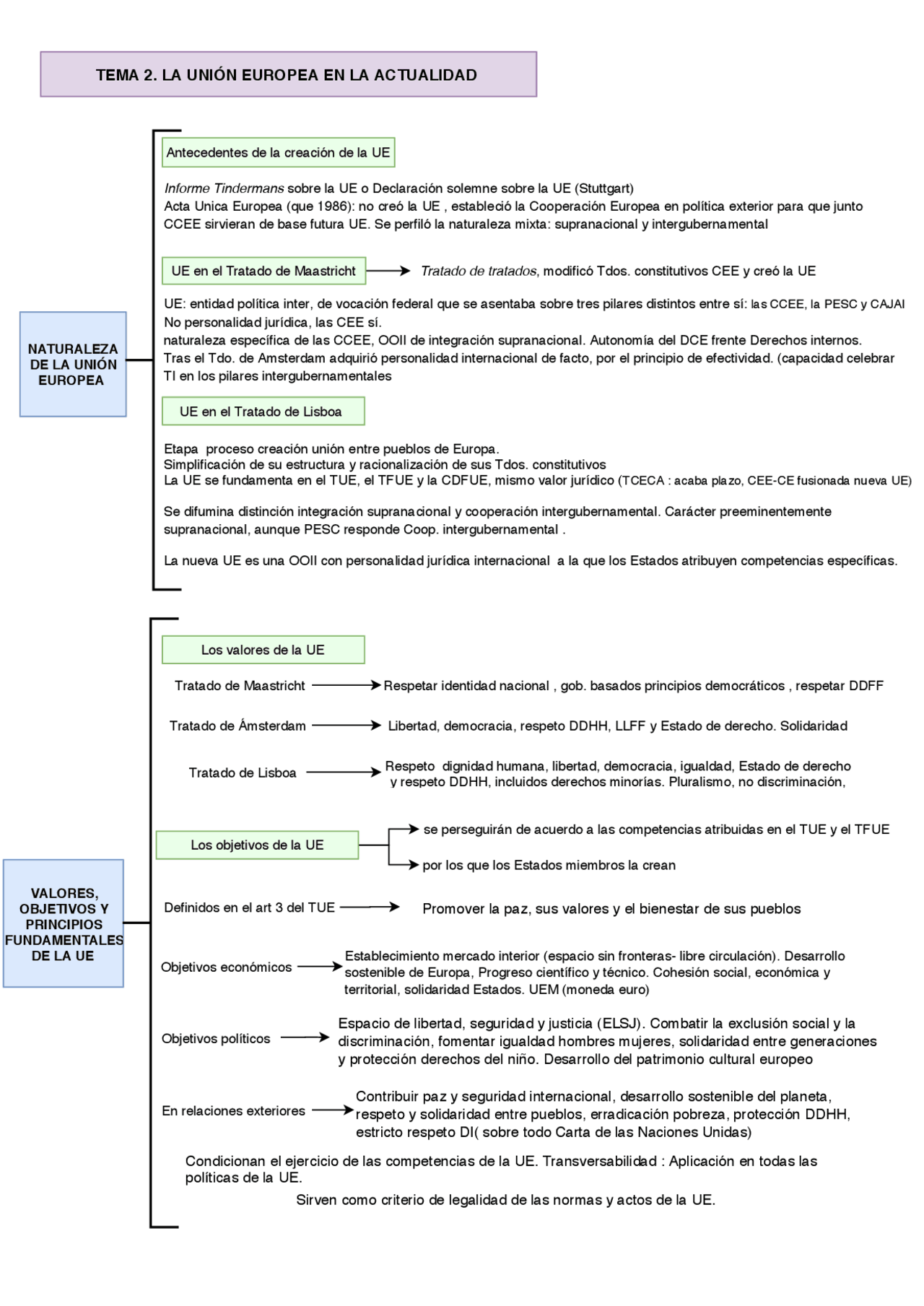 ESQUEMA TEMA 2 IJUE Prof Valentin UV - Docsity
