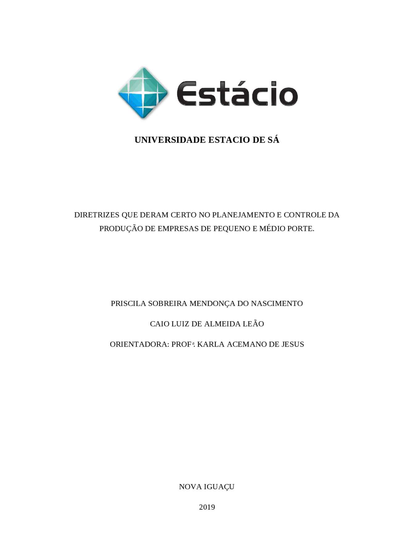 Tese De Conclusão De Curso Docsity