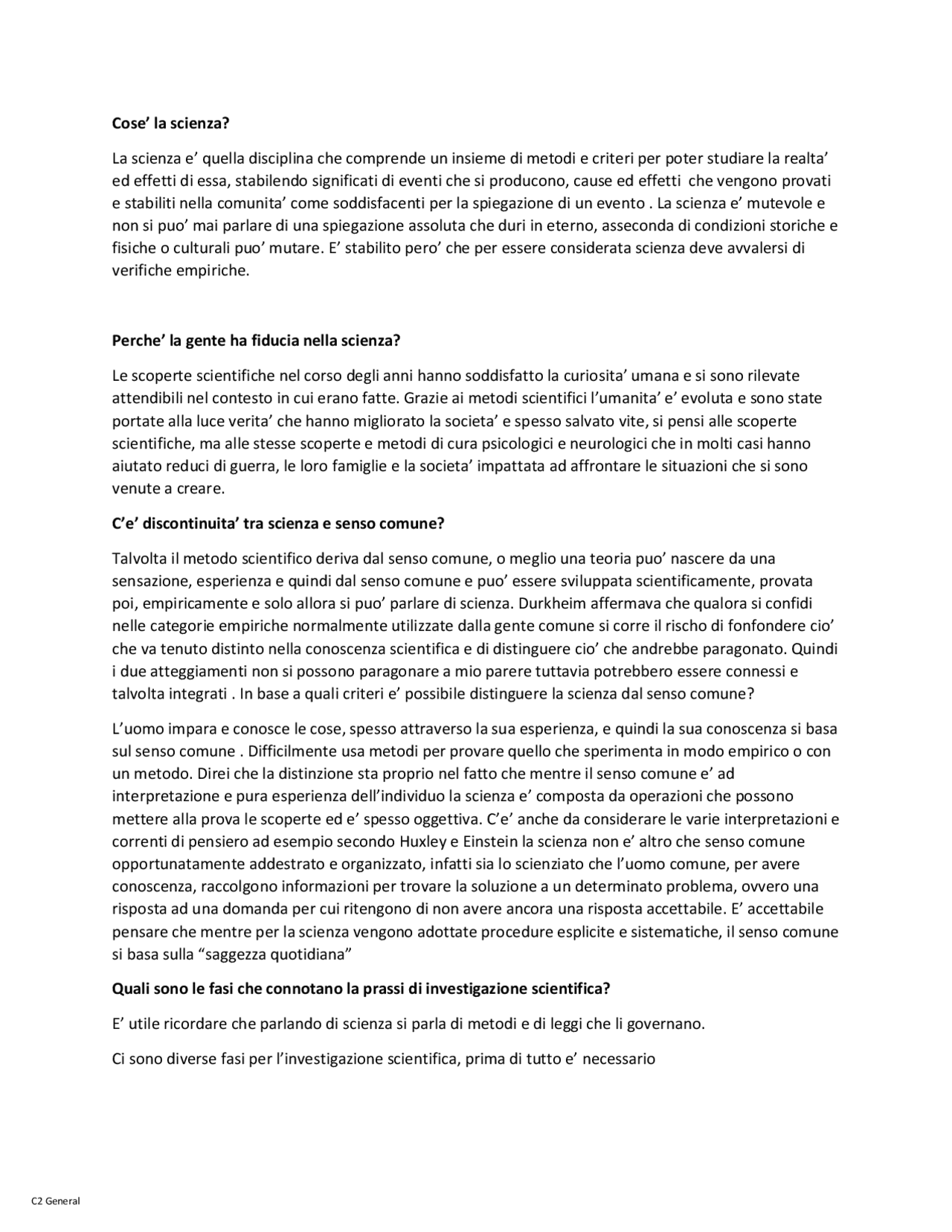 Appunti Metodi Di Ricerca Quantitativa Docsity