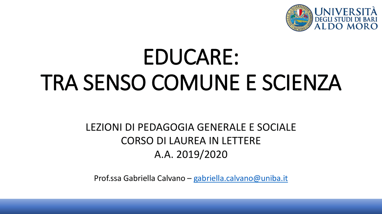 Power point seconda lezione - Docsity
