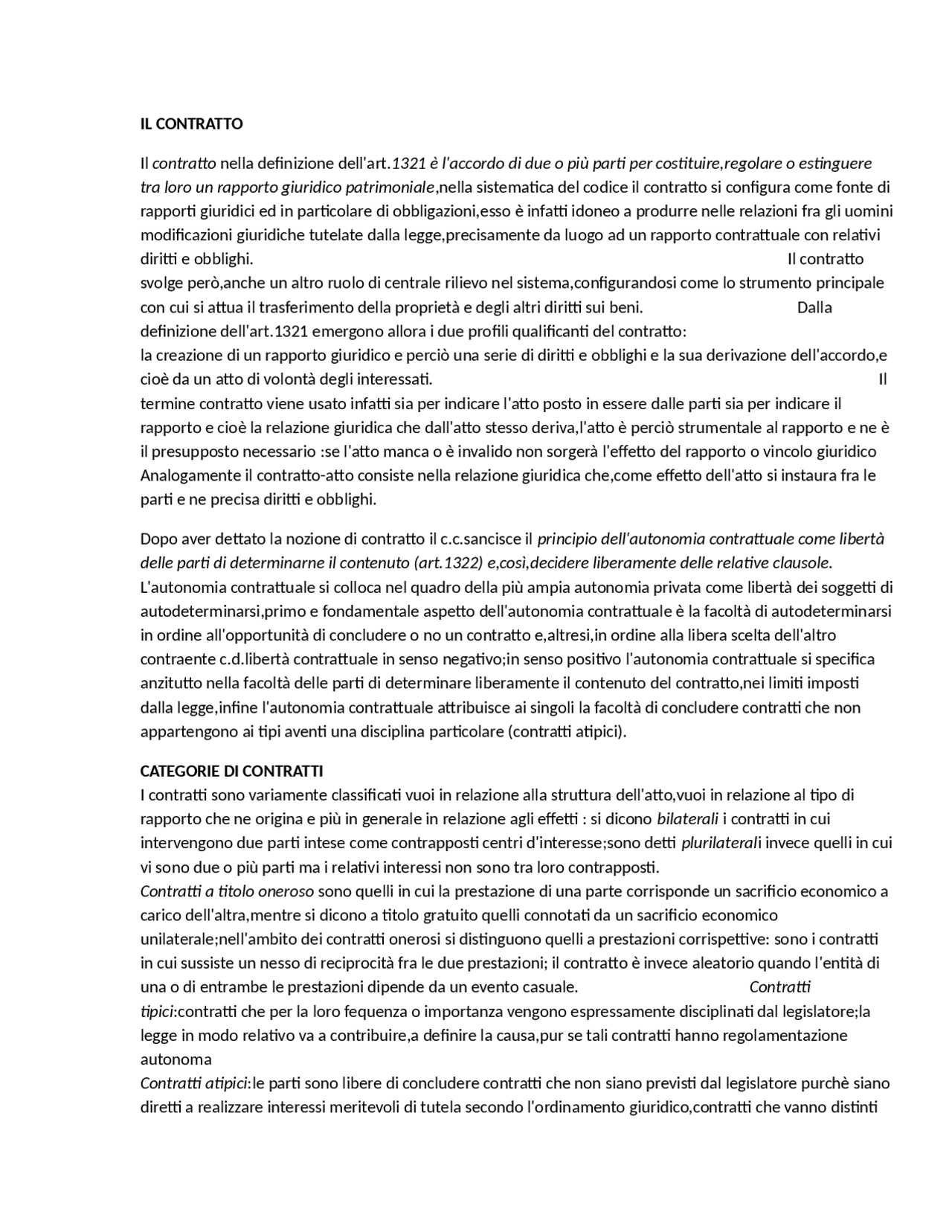Manuale Diritto Civile Docsity