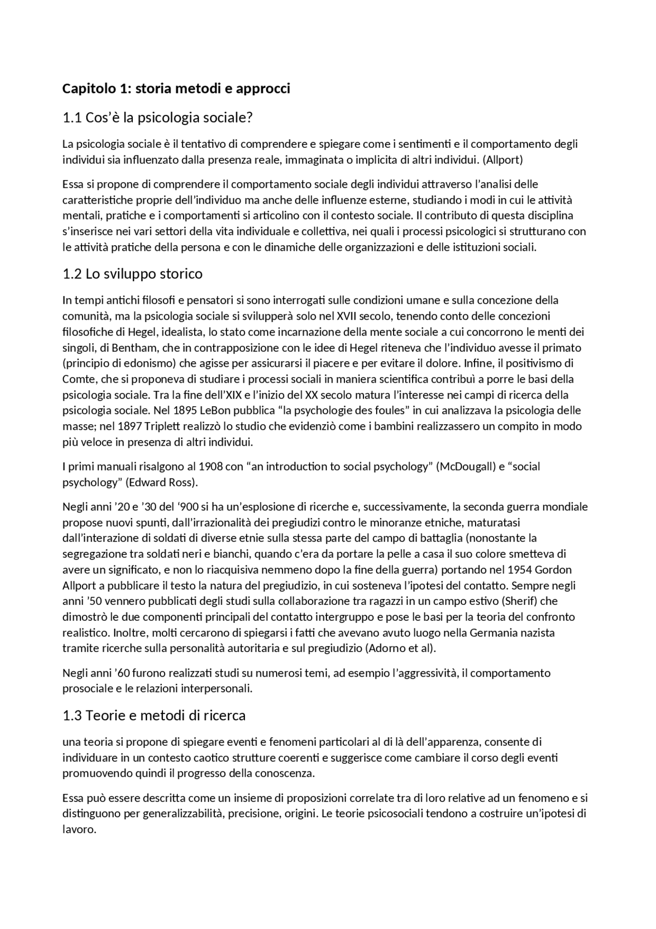 Psicologia Sociale Riassunto Libro Crisp E Turner Docsity