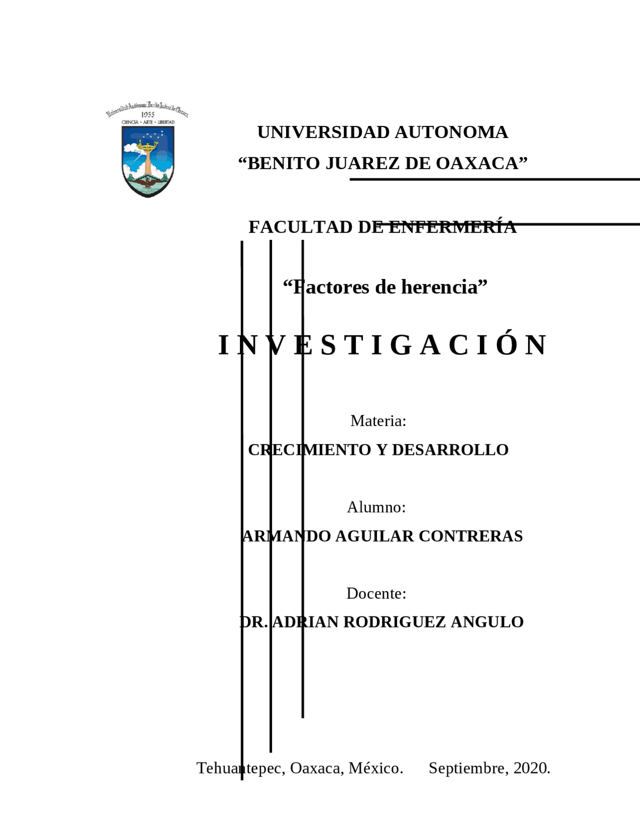 Factores Hereditarios Notes De Sciences Génétiques Docsity