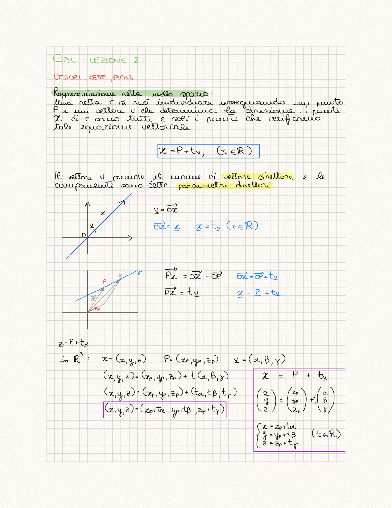 Geometria E Algebra Lineare Docsity