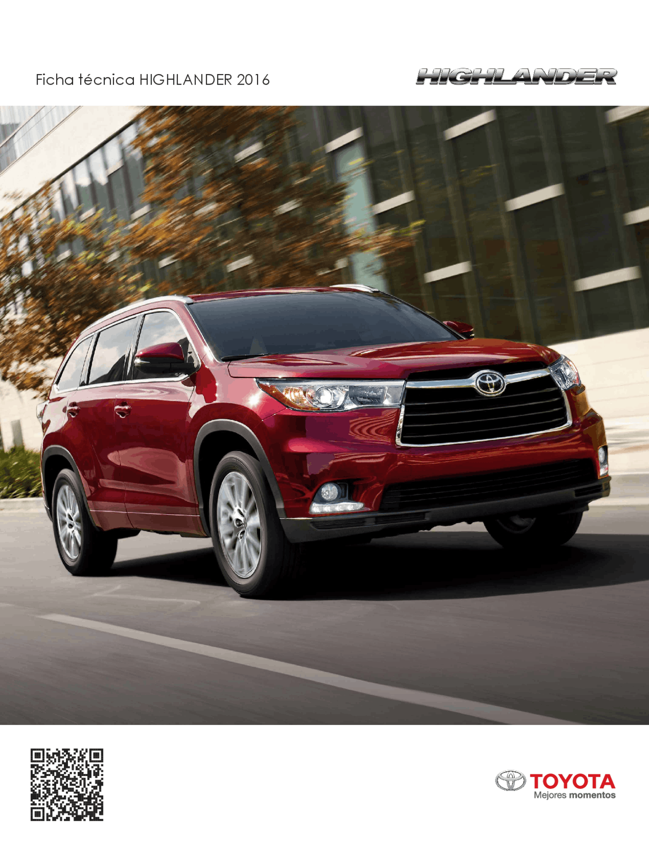 HIGHLANDER 2016 INFORMACIÓN - Docsity