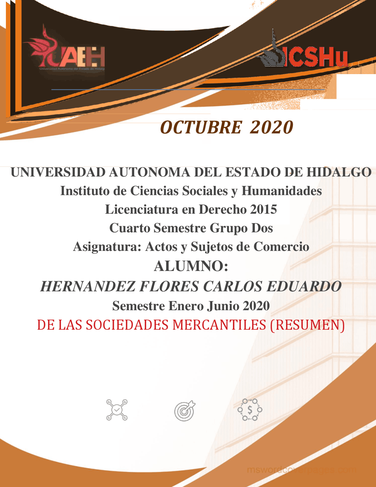 Derecho Mercantil Cuarto Semestre Notes De Droit Du Commerce Docsity