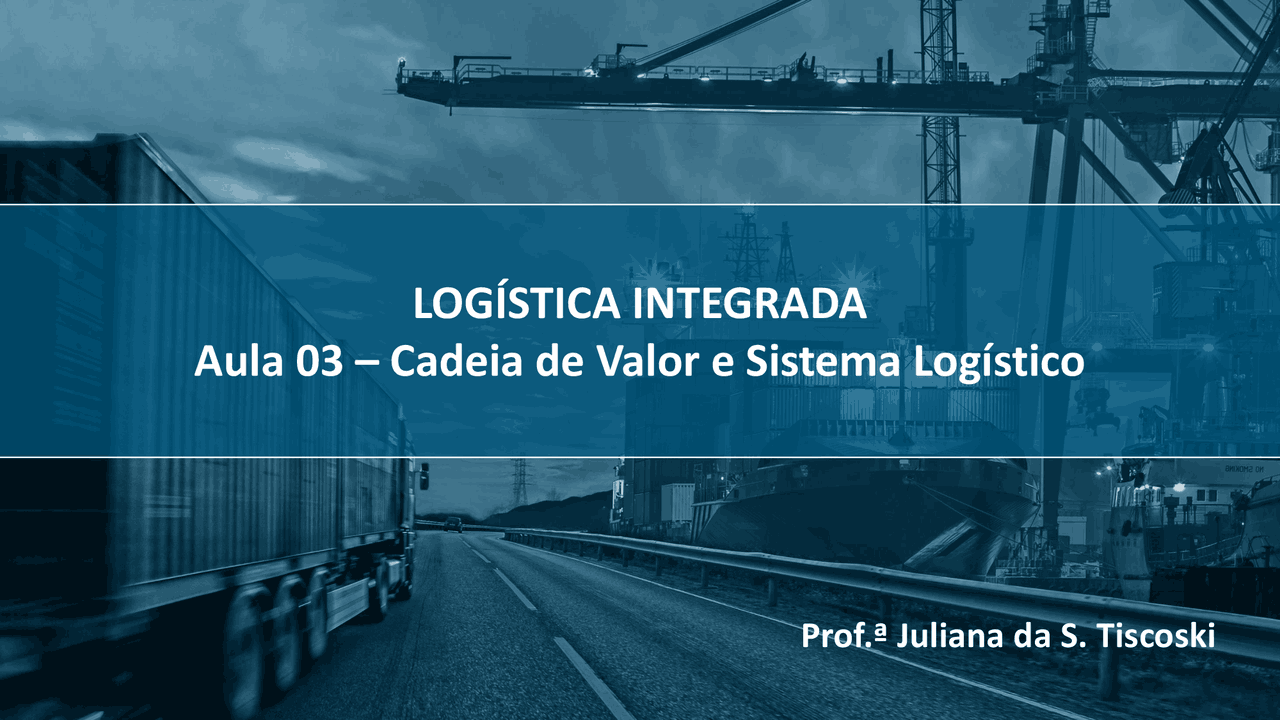 Sistema Logístico Logística Integrada Docsity