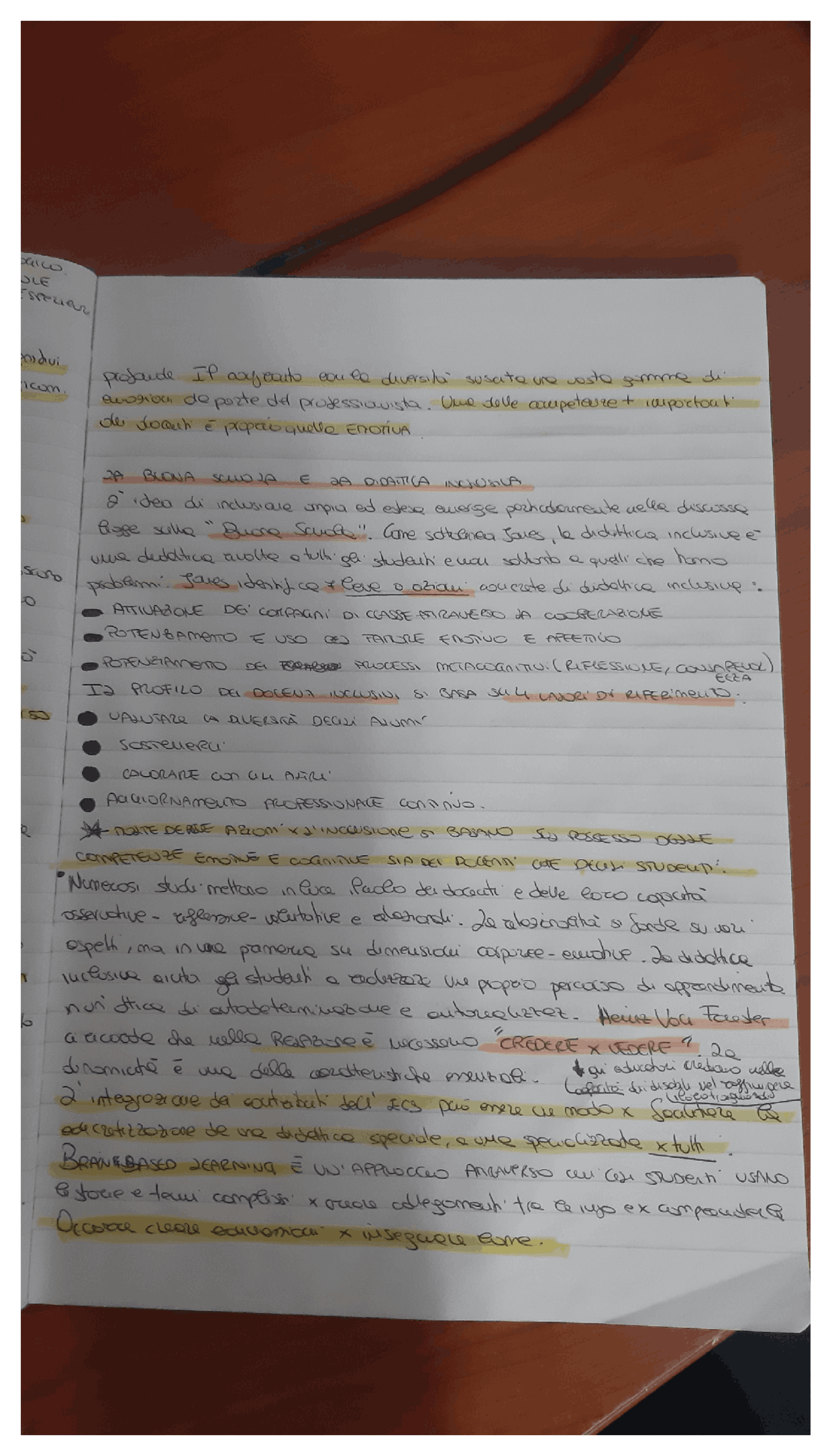 Pedagogia Speciale Appunti Docsity