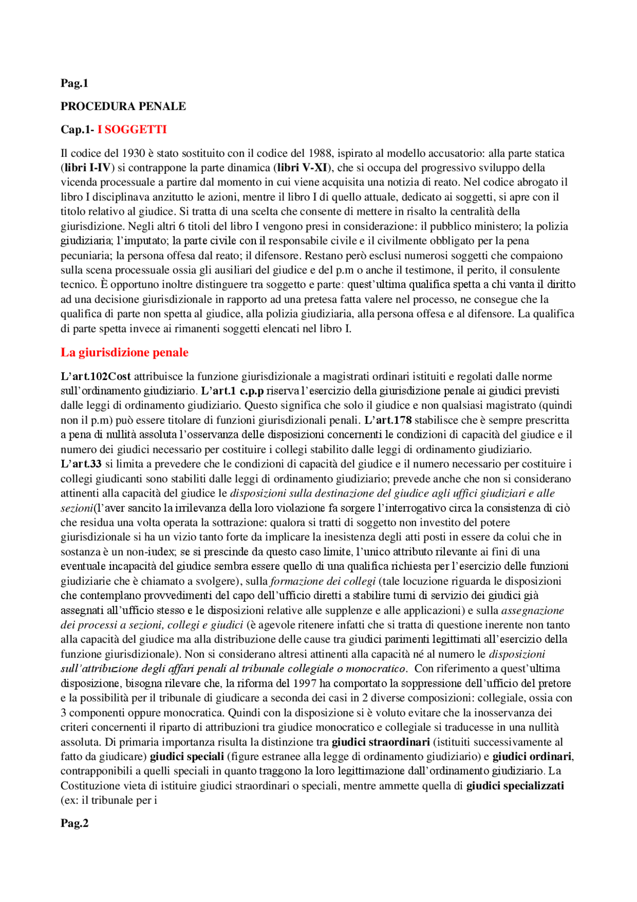 Procedura Penale Conso Grevi Docsity