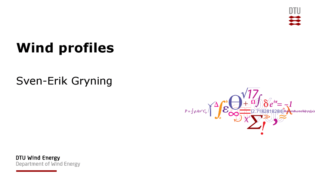 Wind Energyy Notes For Guidance Docsity